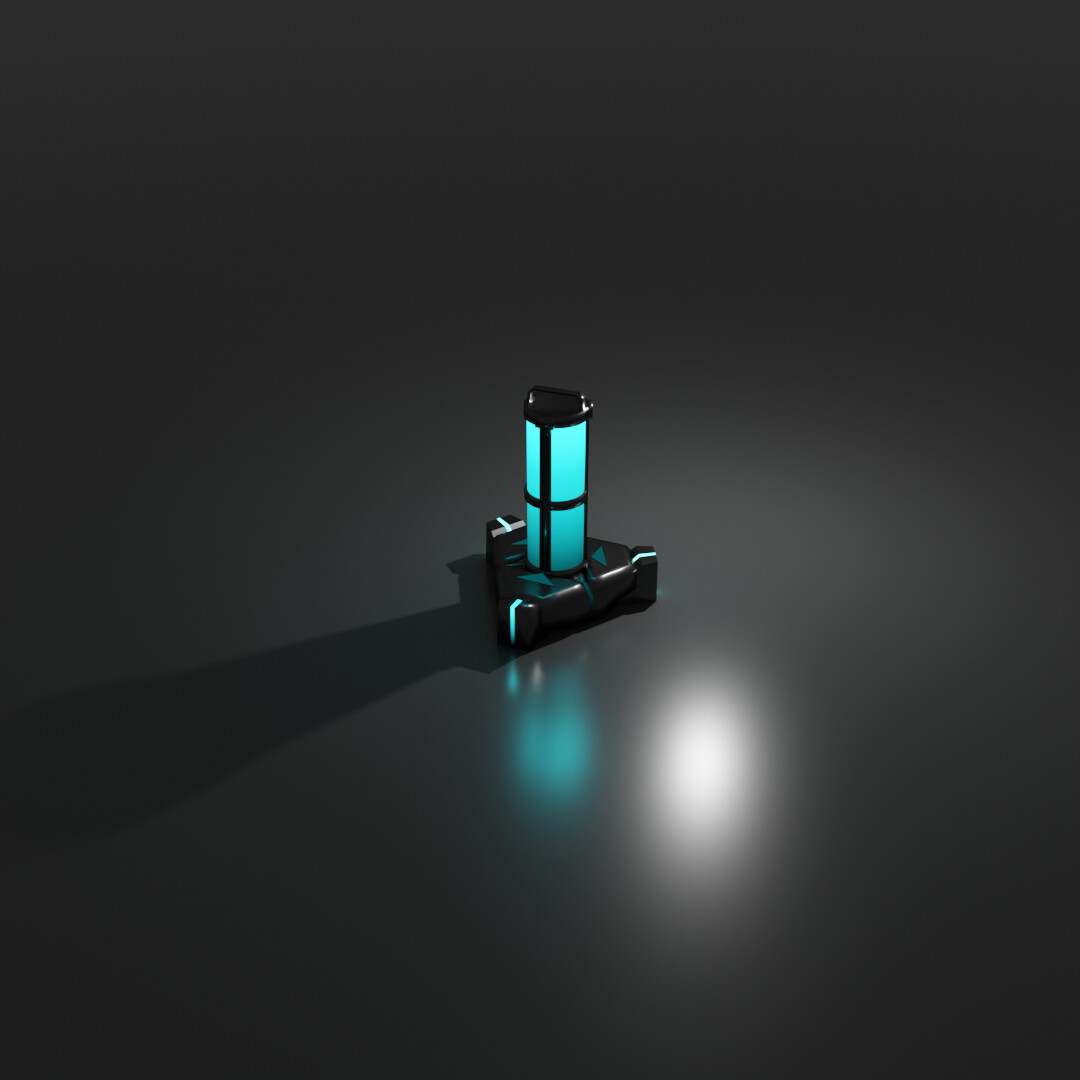 ArtStation - Valorant spike fanart in Blender