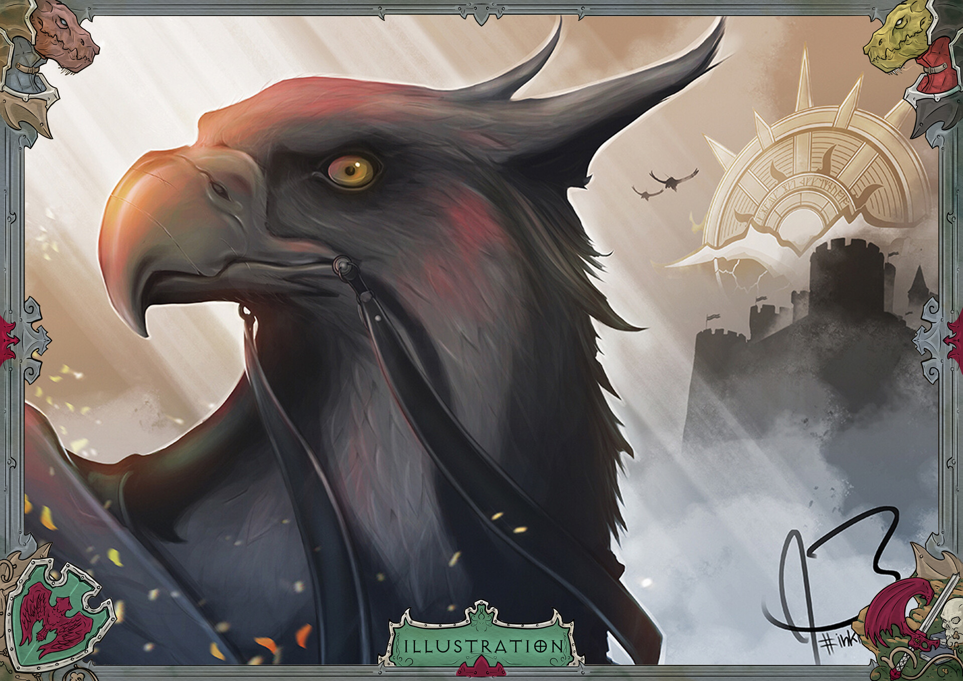 ArtStation - Color Illustration for RPG books, manuals and cards