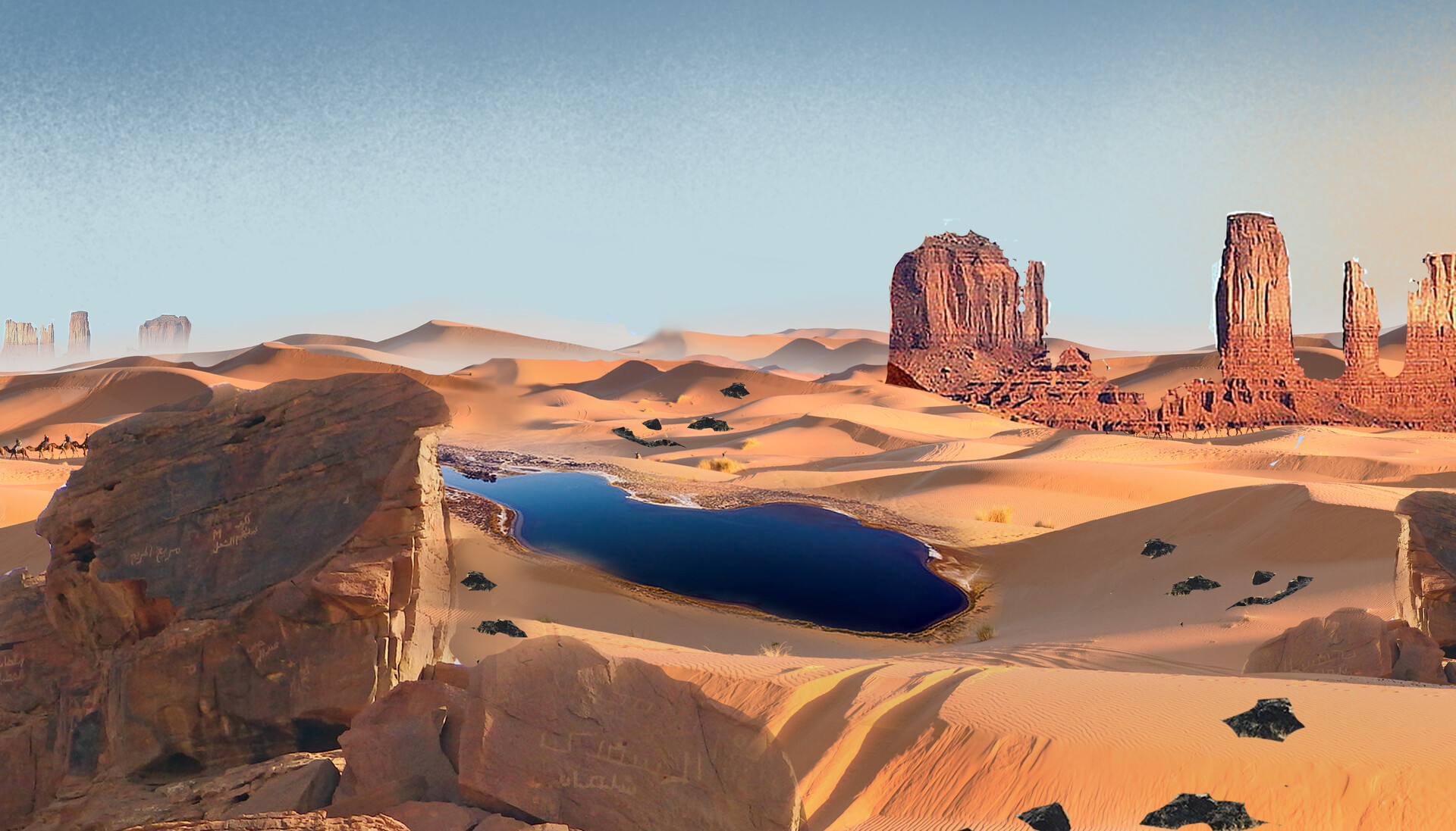 Alina Najum - Sands of time environments