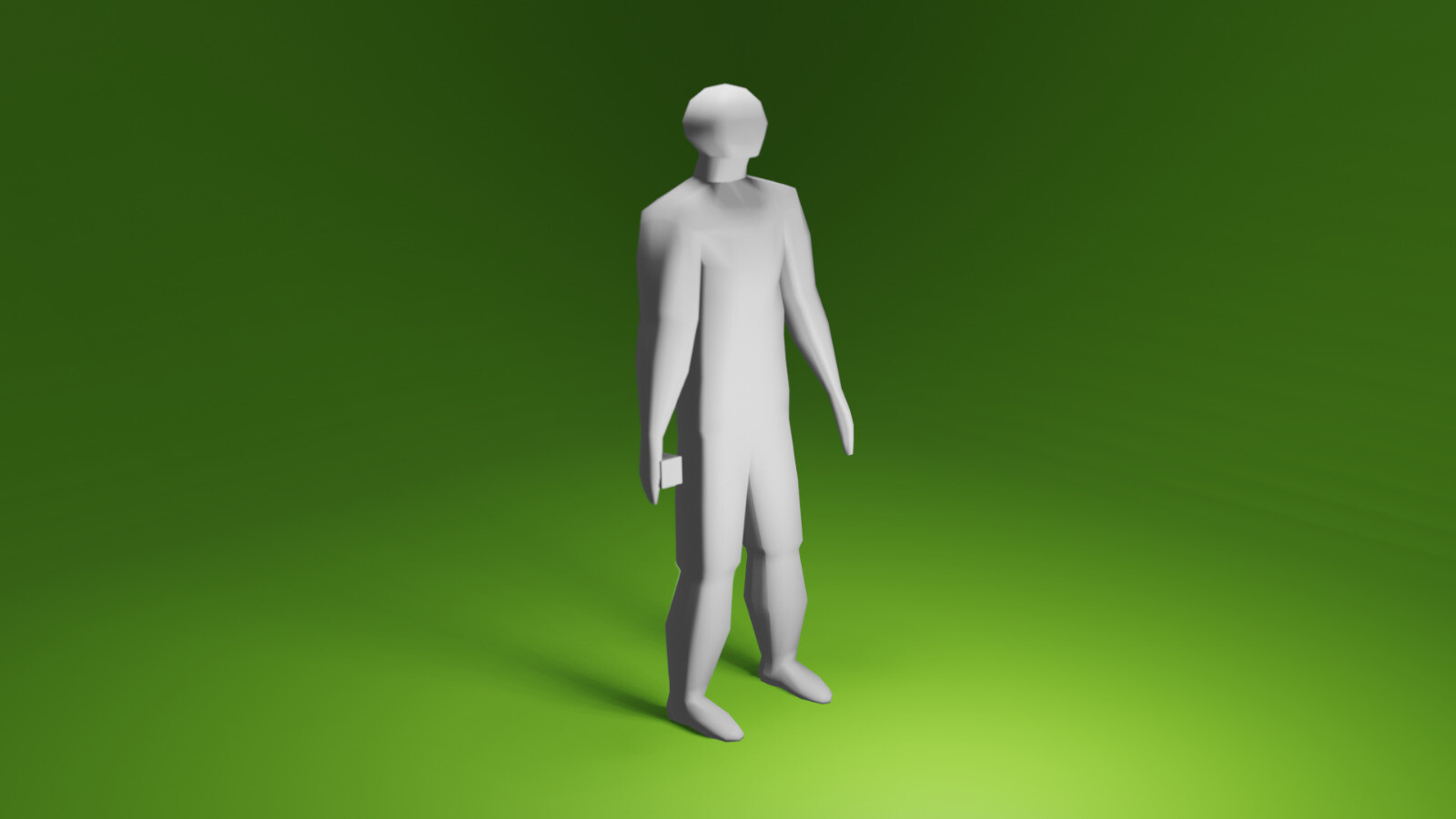 ArtStation - Low Poly Character_1