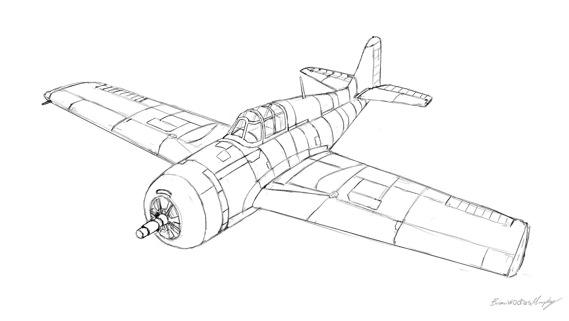 Brian J Murphy - Grumman F4F Wildcat
