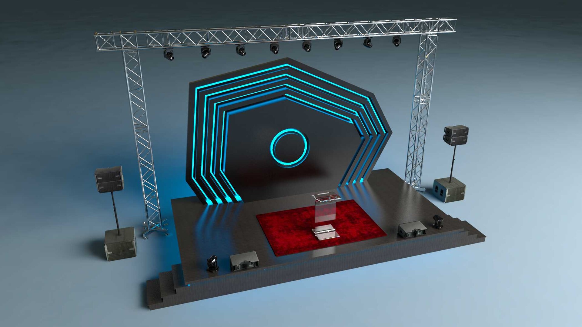 ArtStation - STAGE MODEL DESIGN