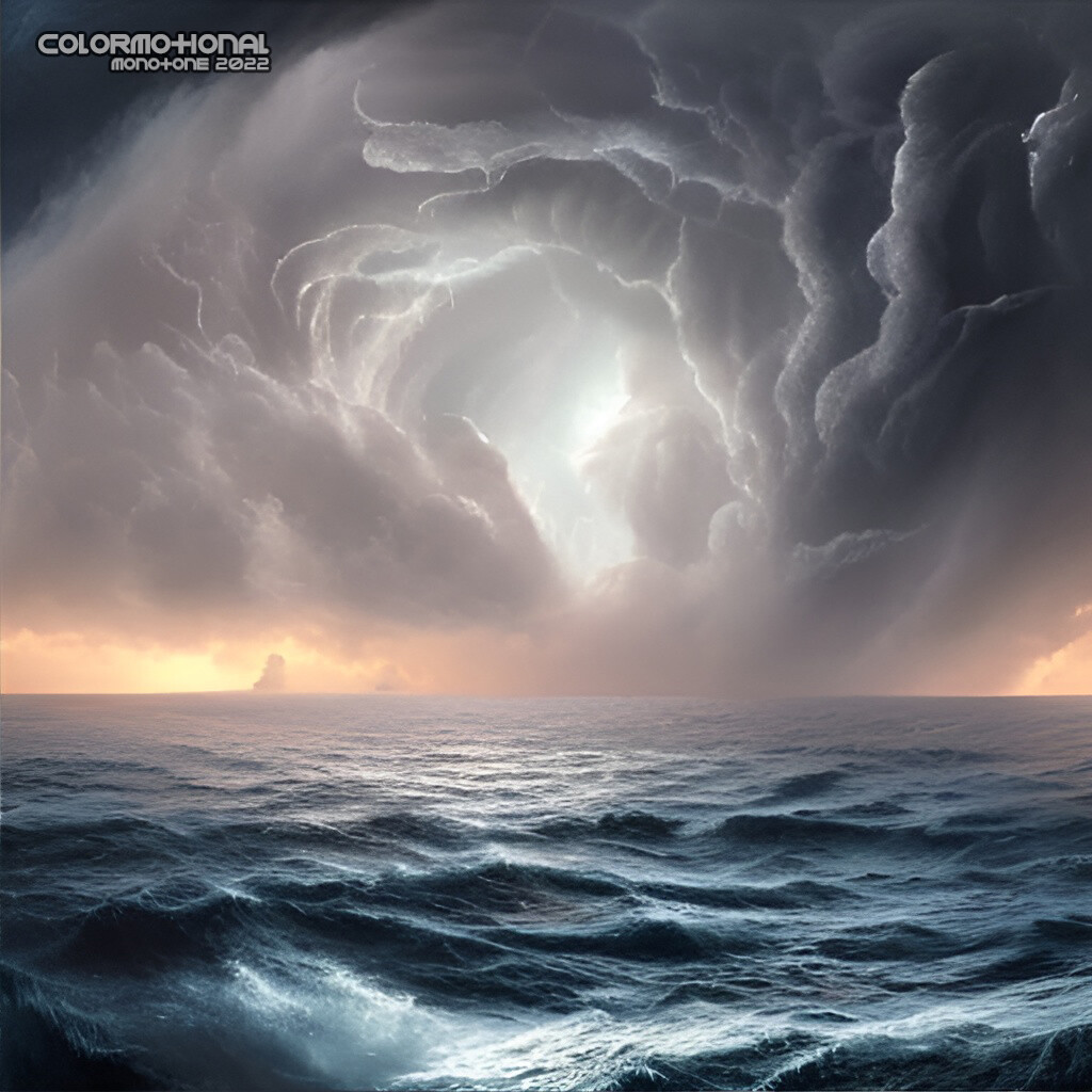 ColorMotional - Nightcafe - Ocean Storm Series
