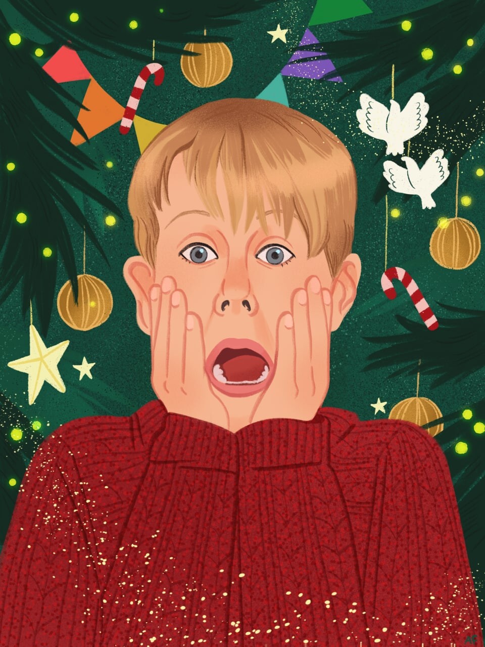 Artstation Home Alone Movie Fanart