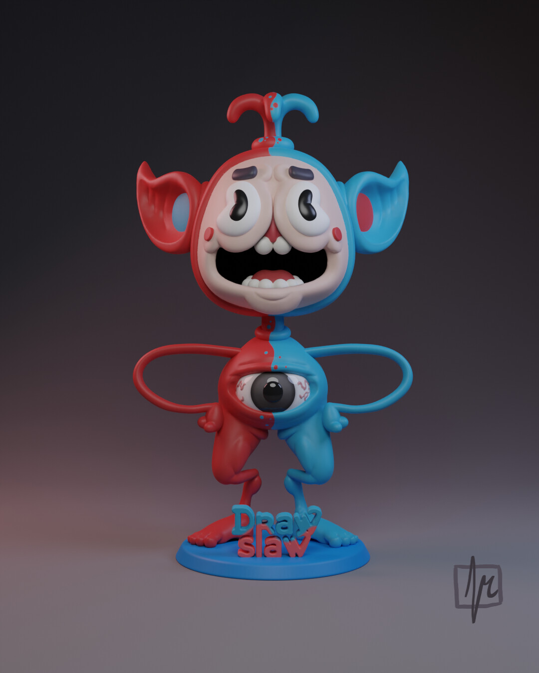 ArtStation - Cursed Telletubby