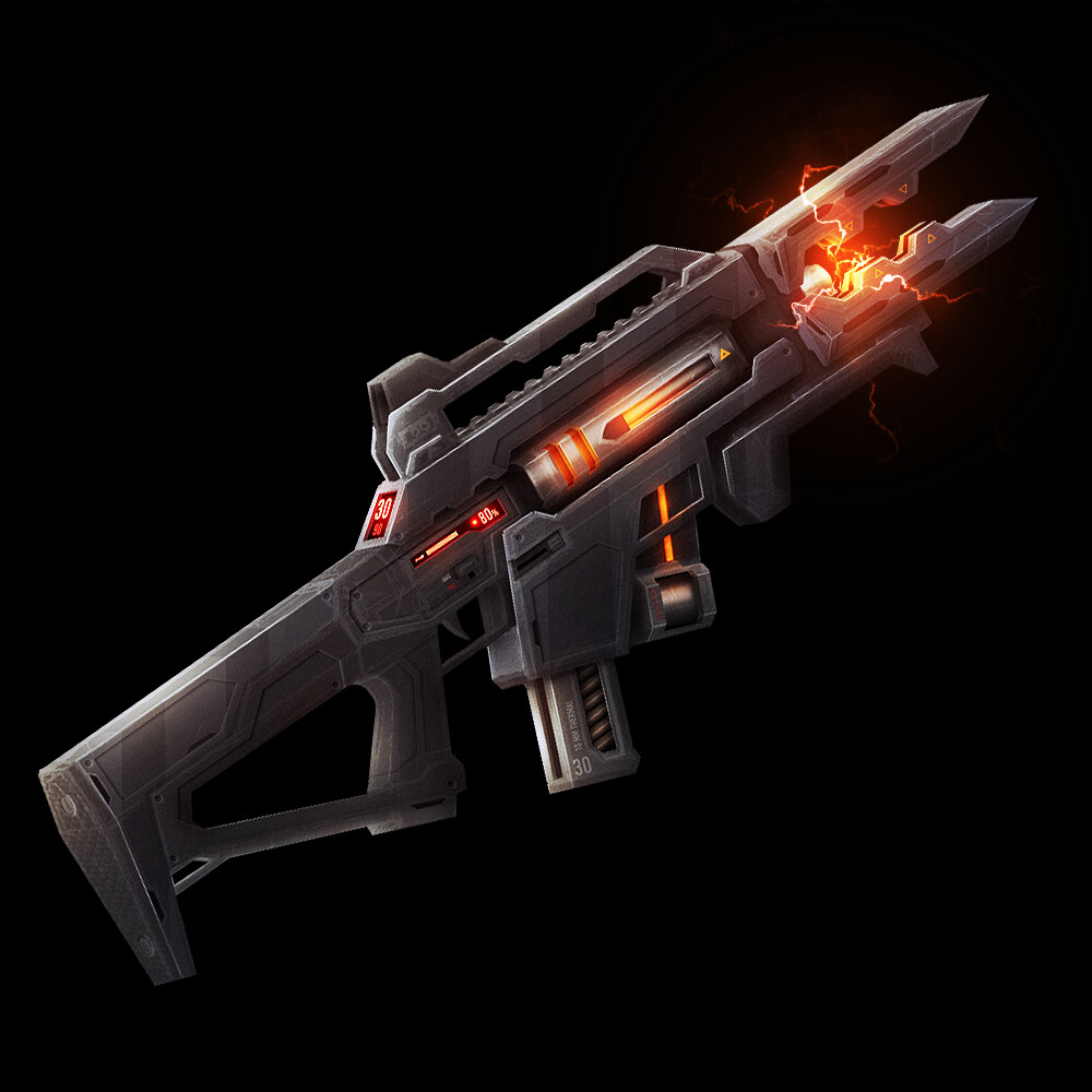 ArtStation - Volcano rifle