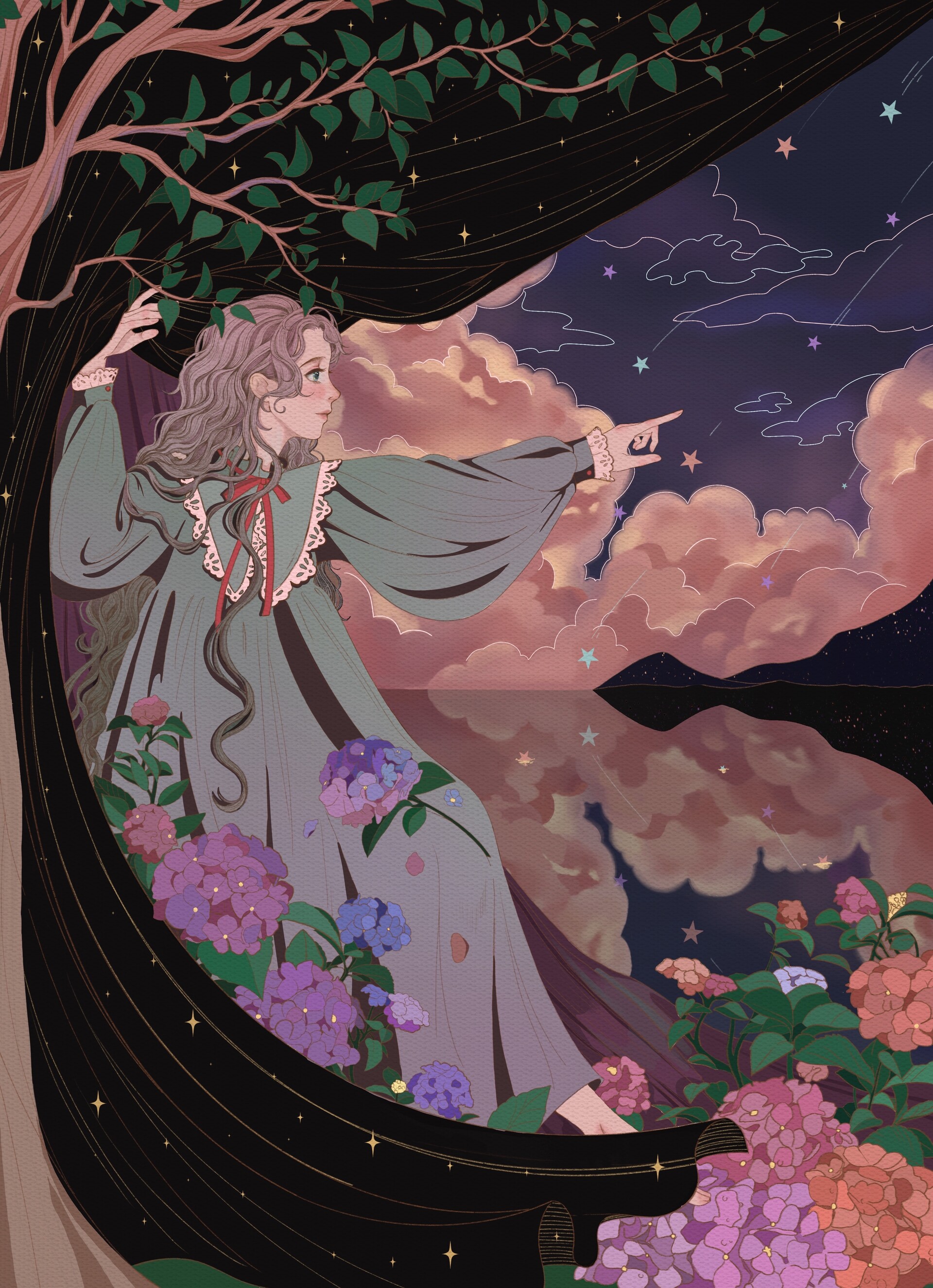 ArtStation - Starry river