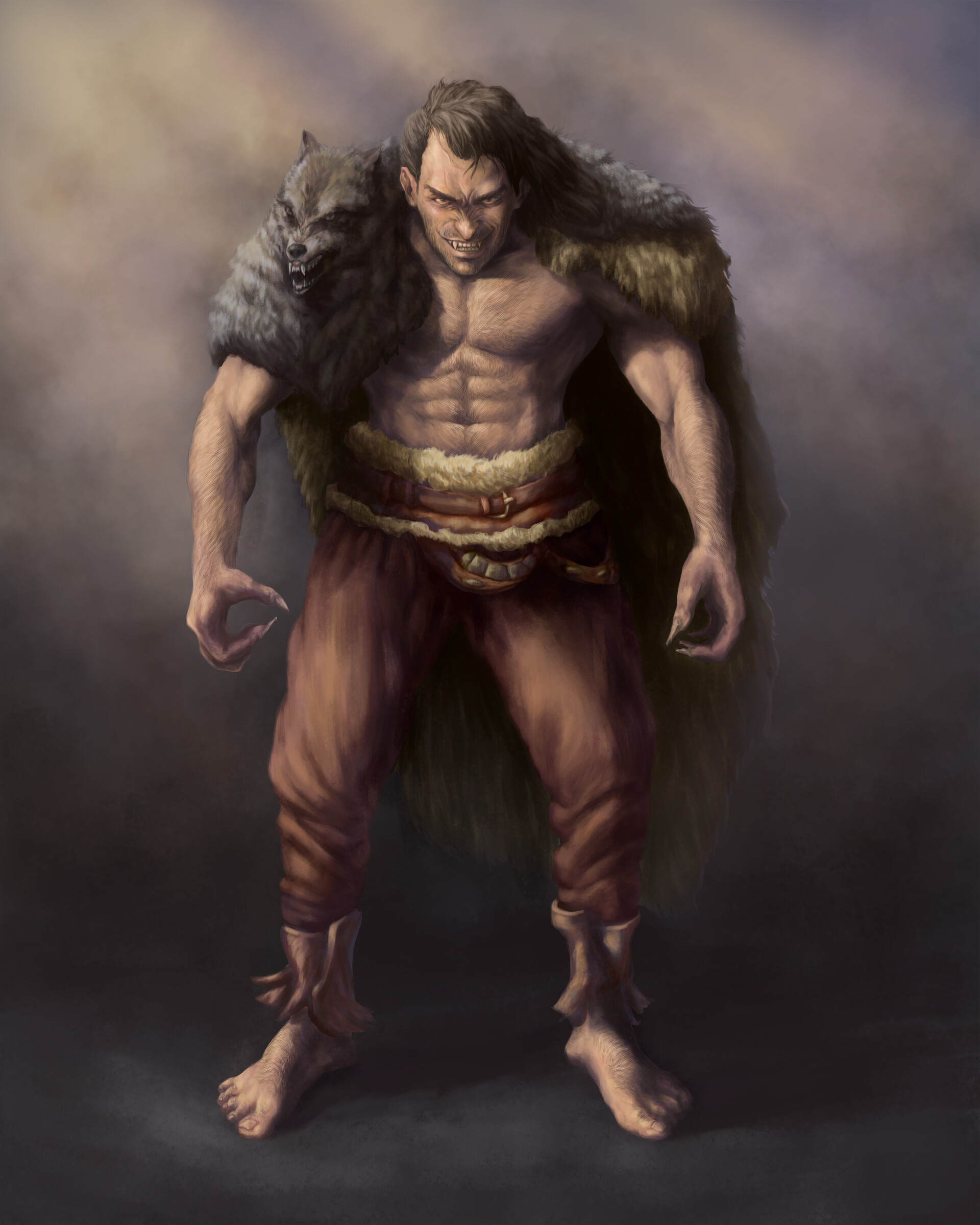 ArtStation - Berserker werewolf