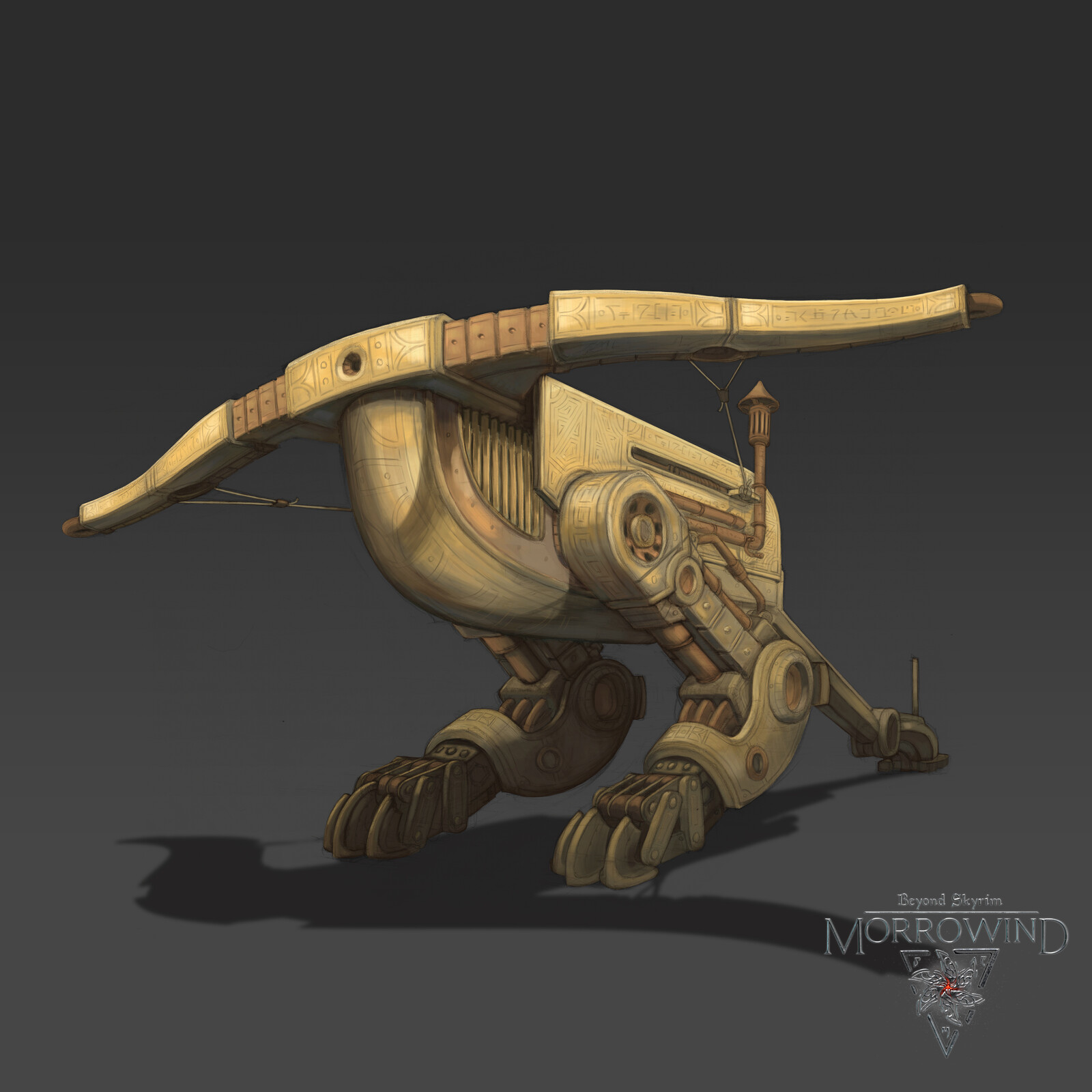 Domenico Pisano - Beyond Skyrim: Morrowind - Dwemer Ballista (Static)