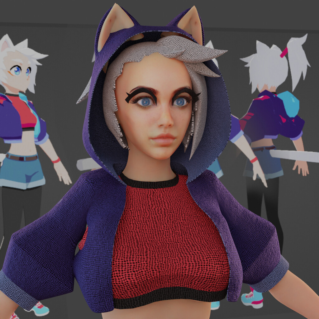 ArtStation - Real Abi Dillon Goo Tribute WIP