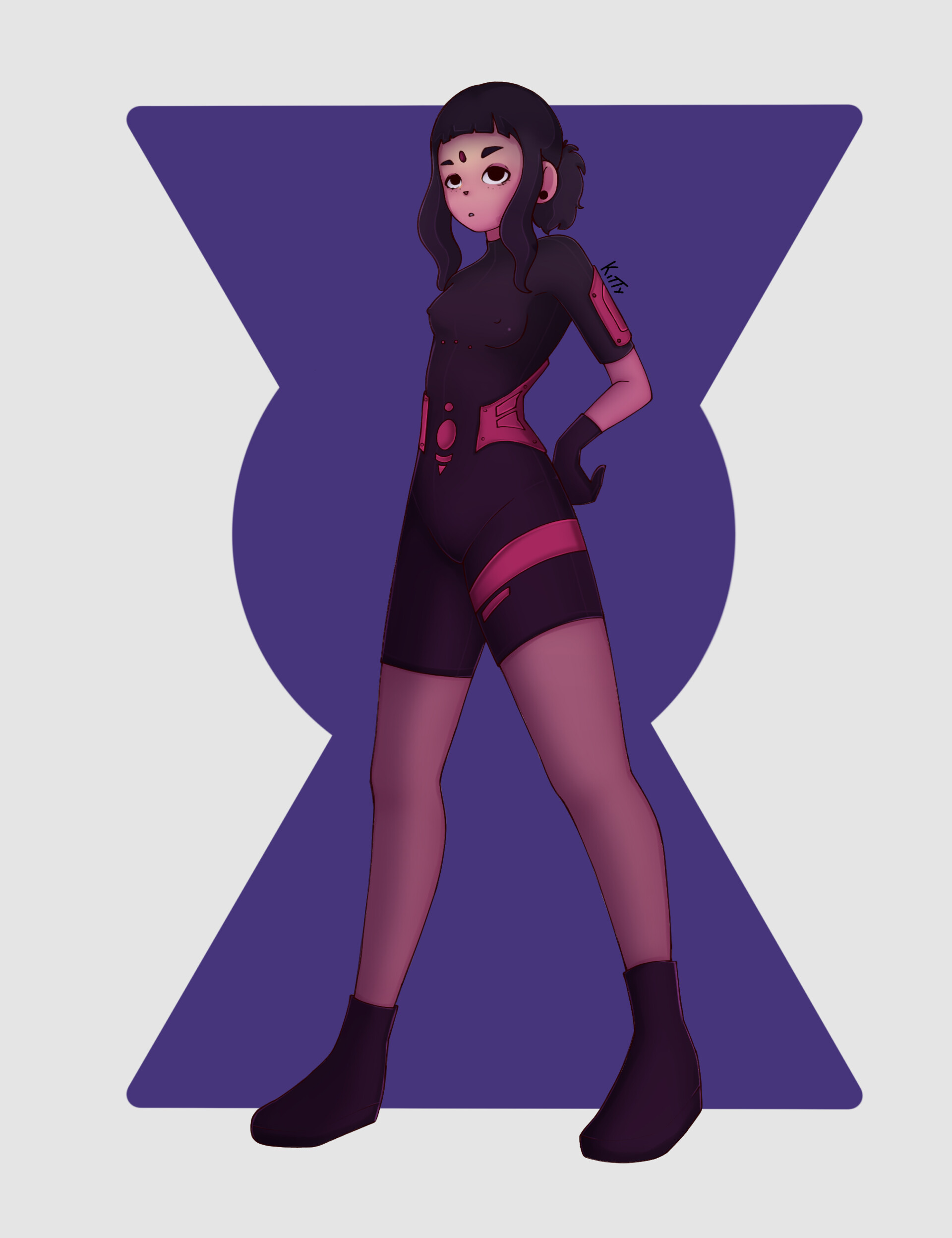 ArtStation - A new oc of the future