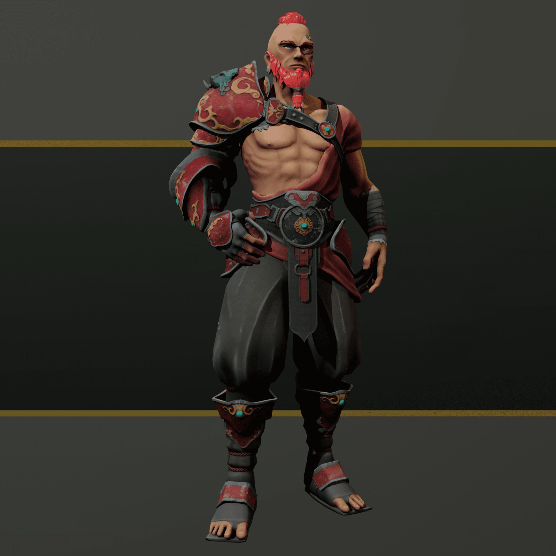 ArtStation - Ulan - Gladiator champion