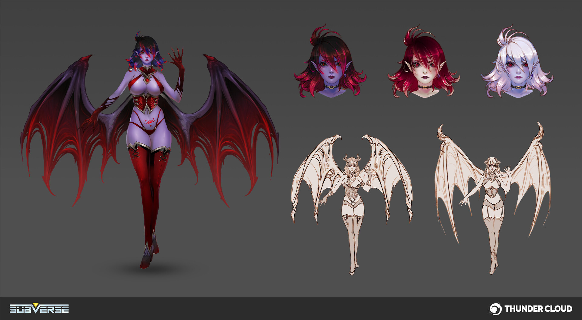 Thunder Cloud Studio - Subverse - Fow-Chan Concept