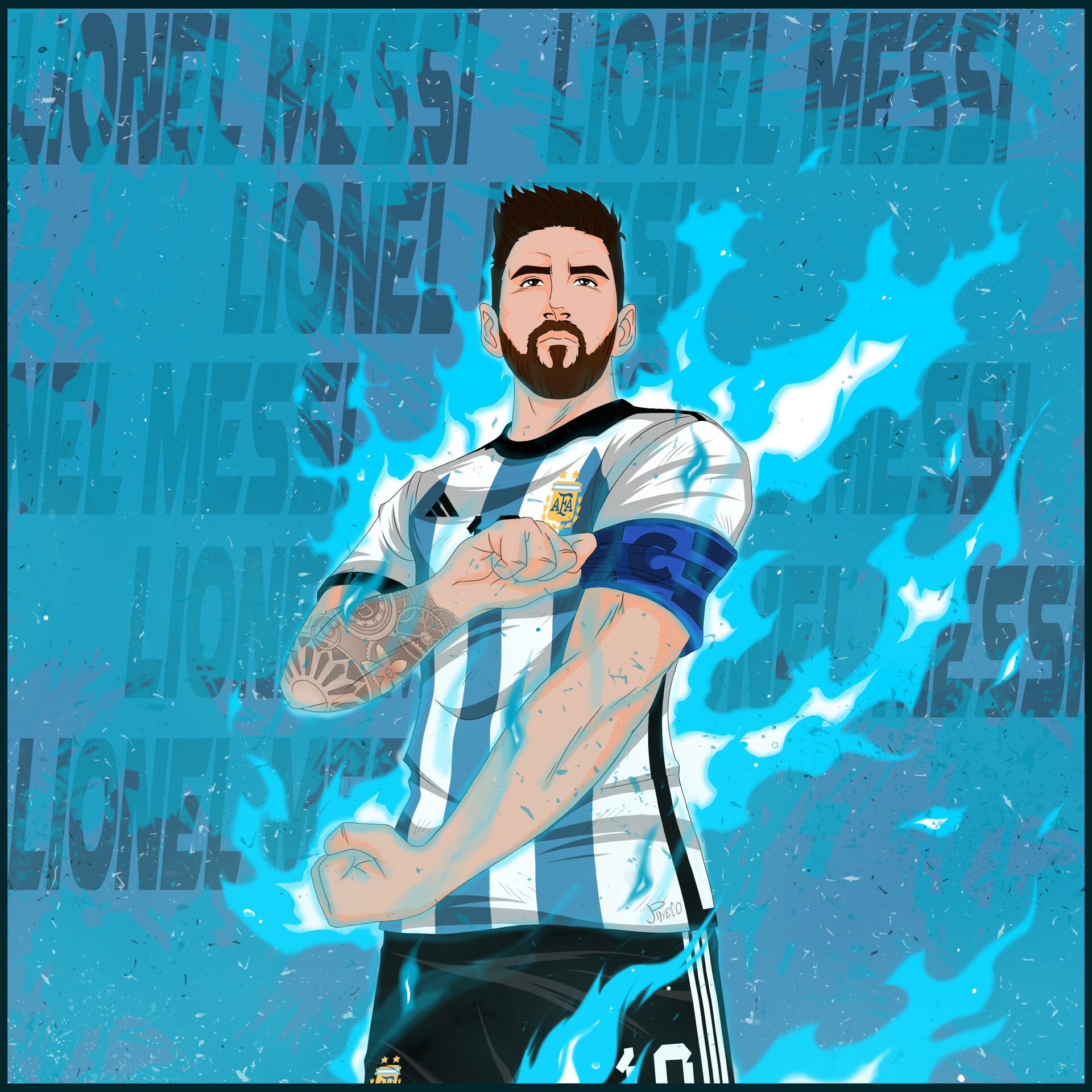 ArtStation - Messi the goat
