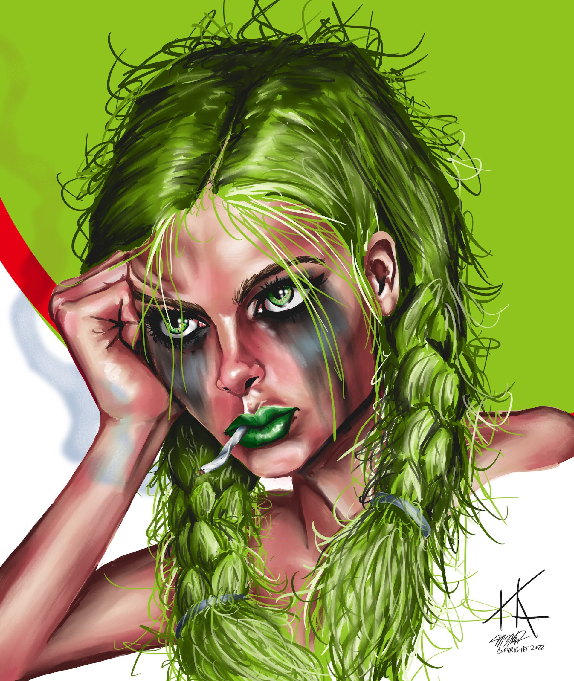 ArtStation - Smoke 'em If You Got 'em