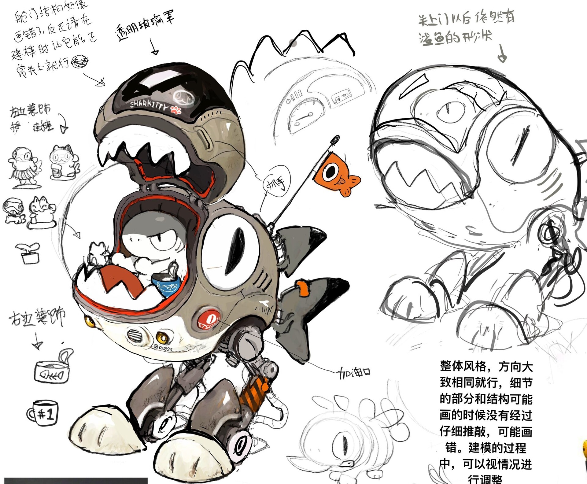 Mariel Nieto - Mecha Sharkitty