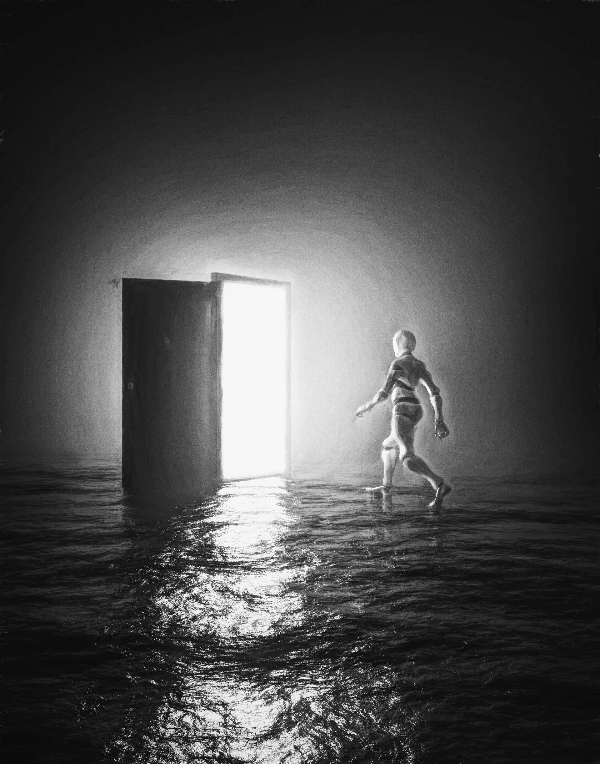 ArtStation - walking out of the darkness