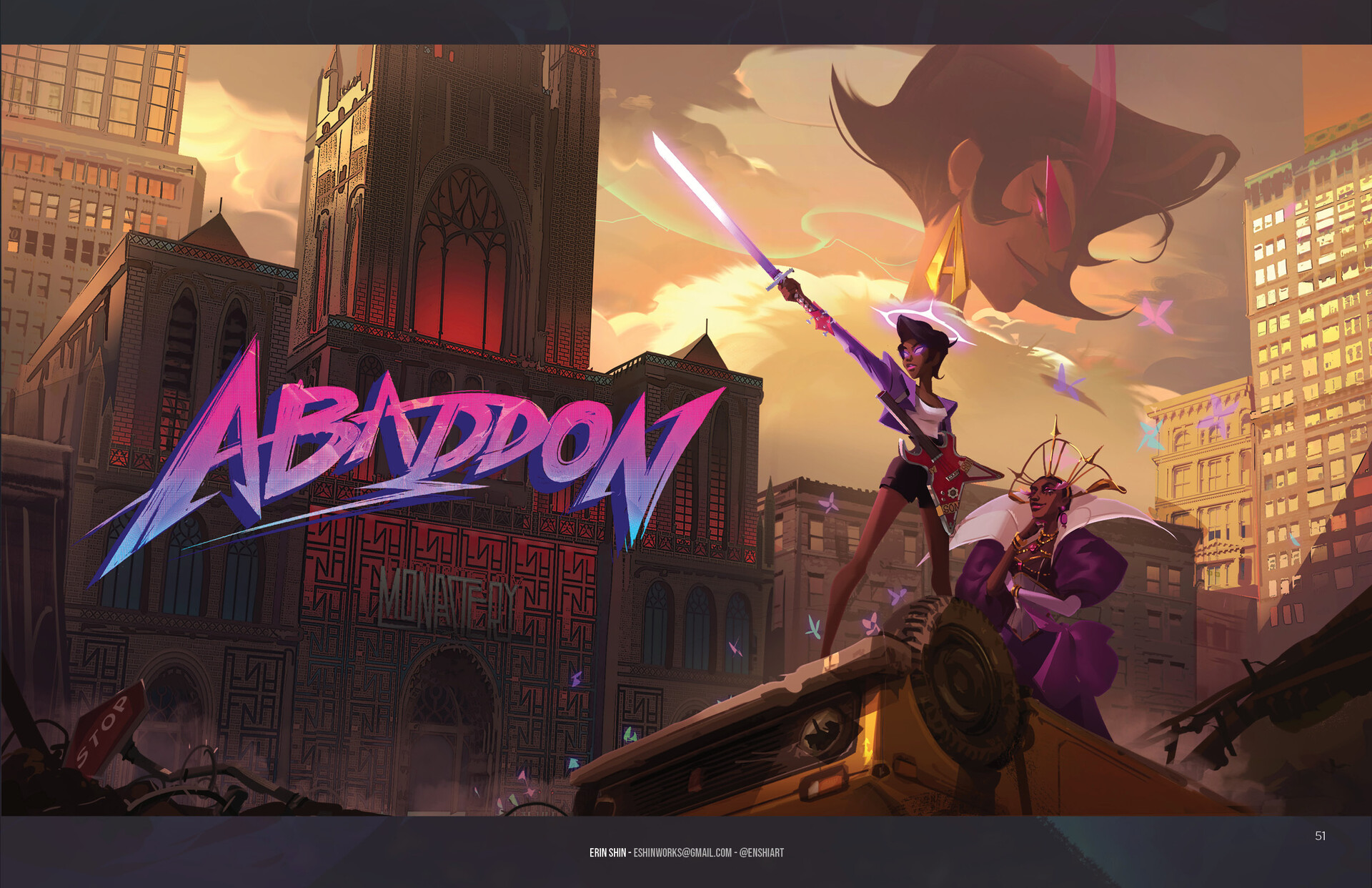 Erin Shin - The Art of Abaddon