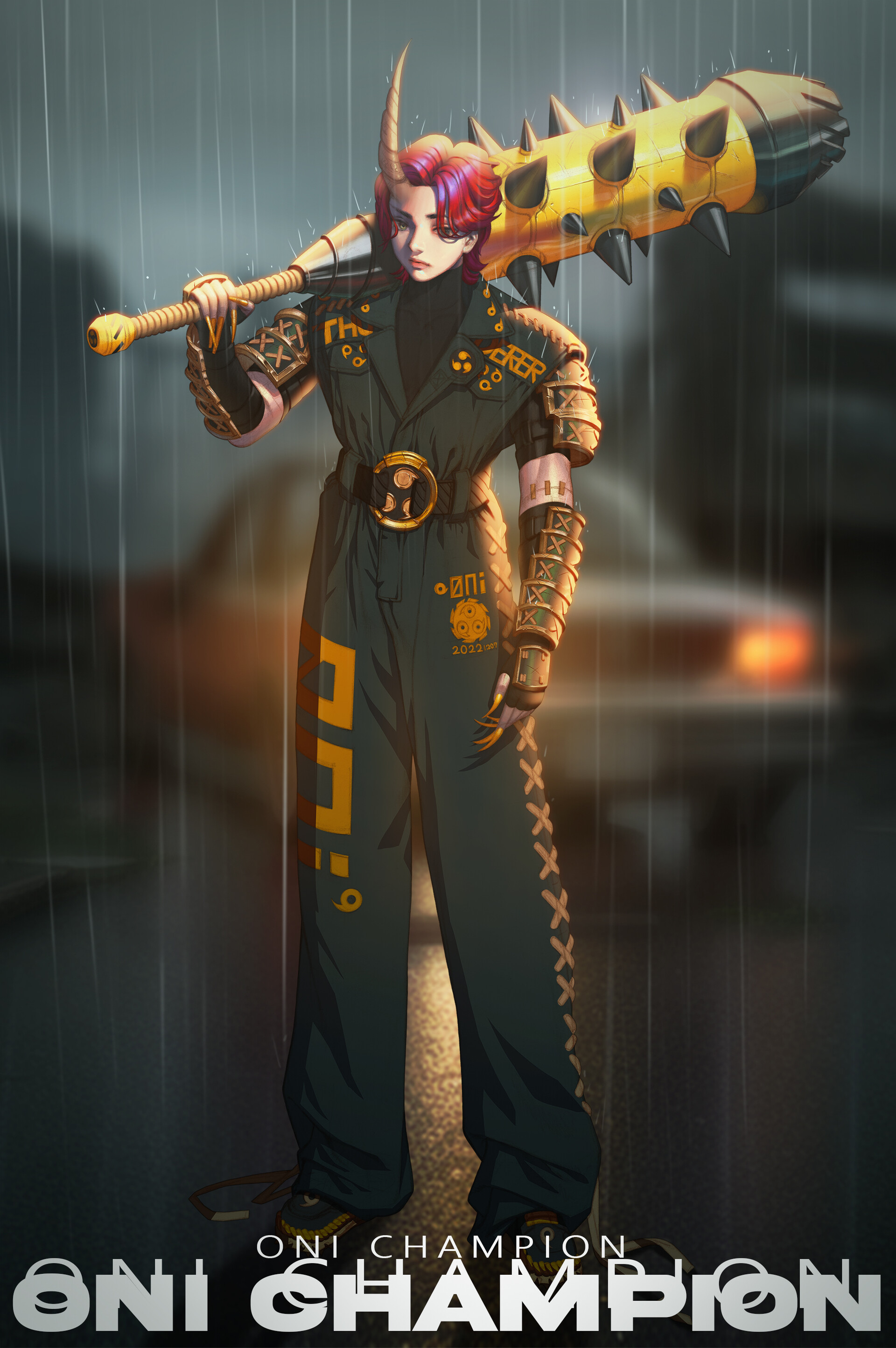 ArtStation - Oni Champion