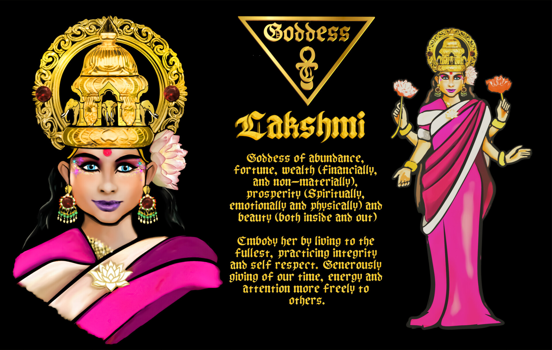 ArtStation - Lakshmi for Goddess2aT