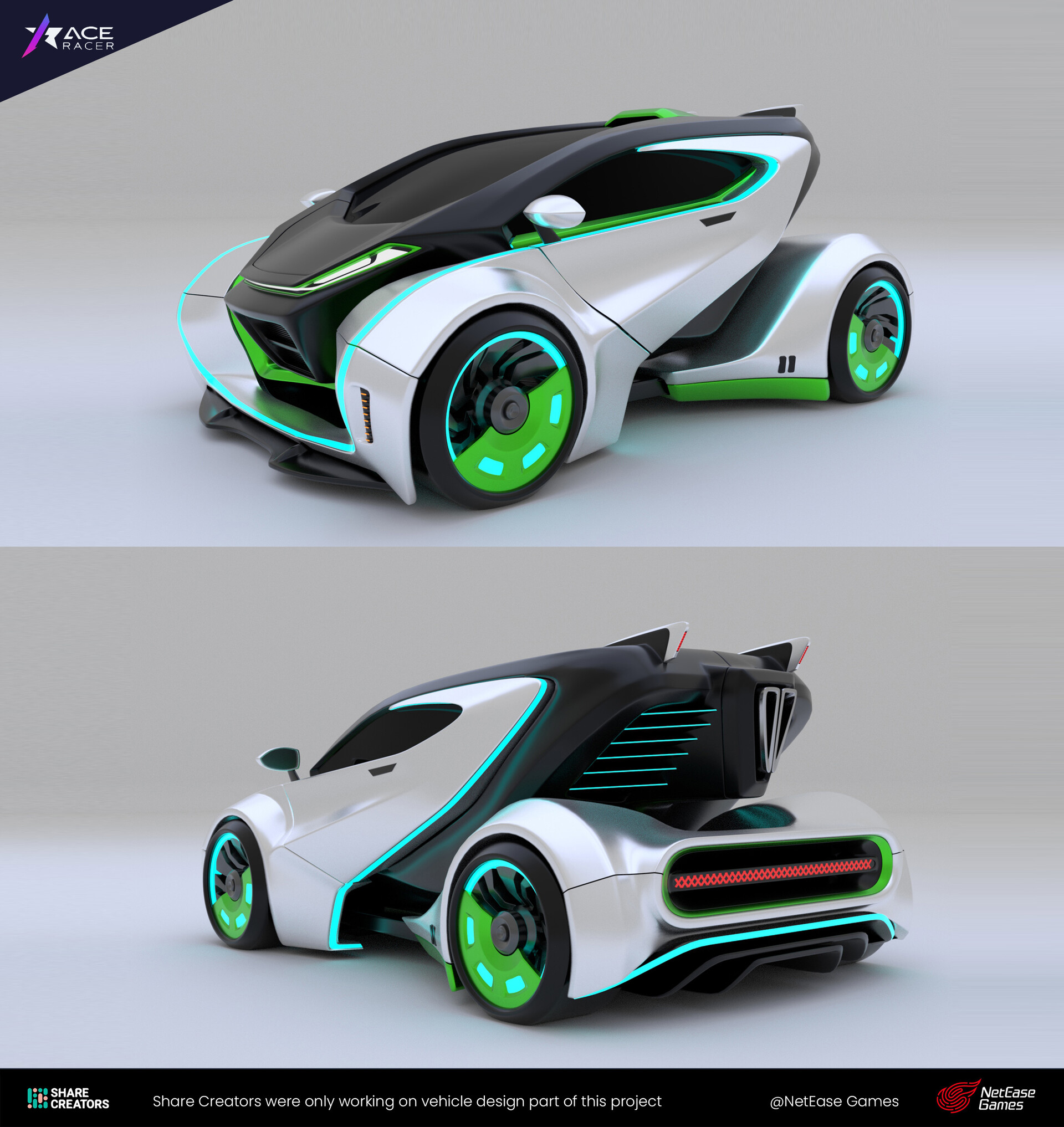 ArtStation - 【 Share Creators 】 Vehicle Design for Ace Racer | NetEase ...