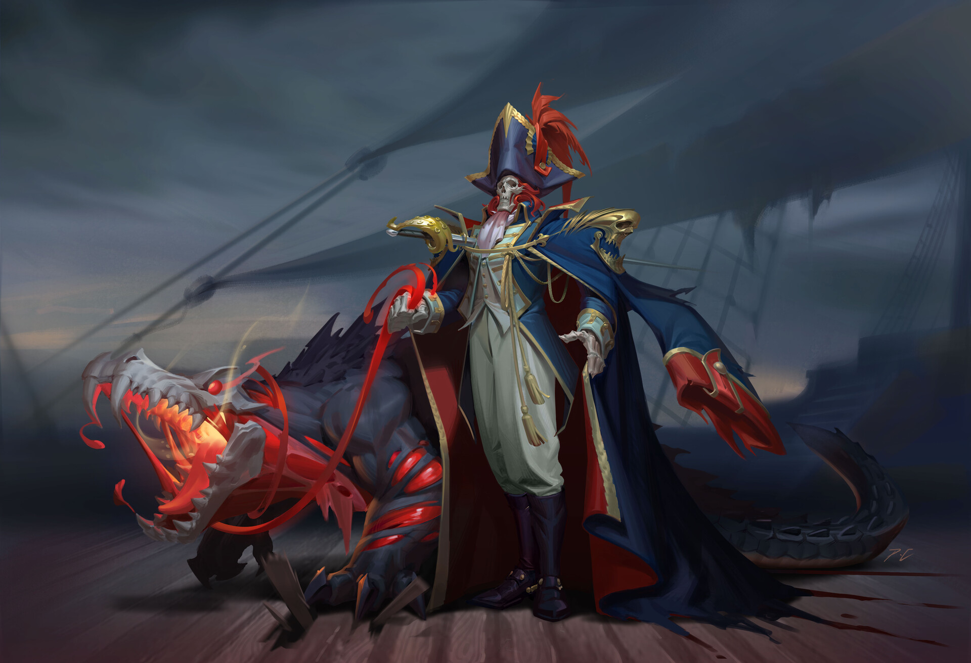 Cursed Admiral, Cheng Peng : r/ImaginaryUndead