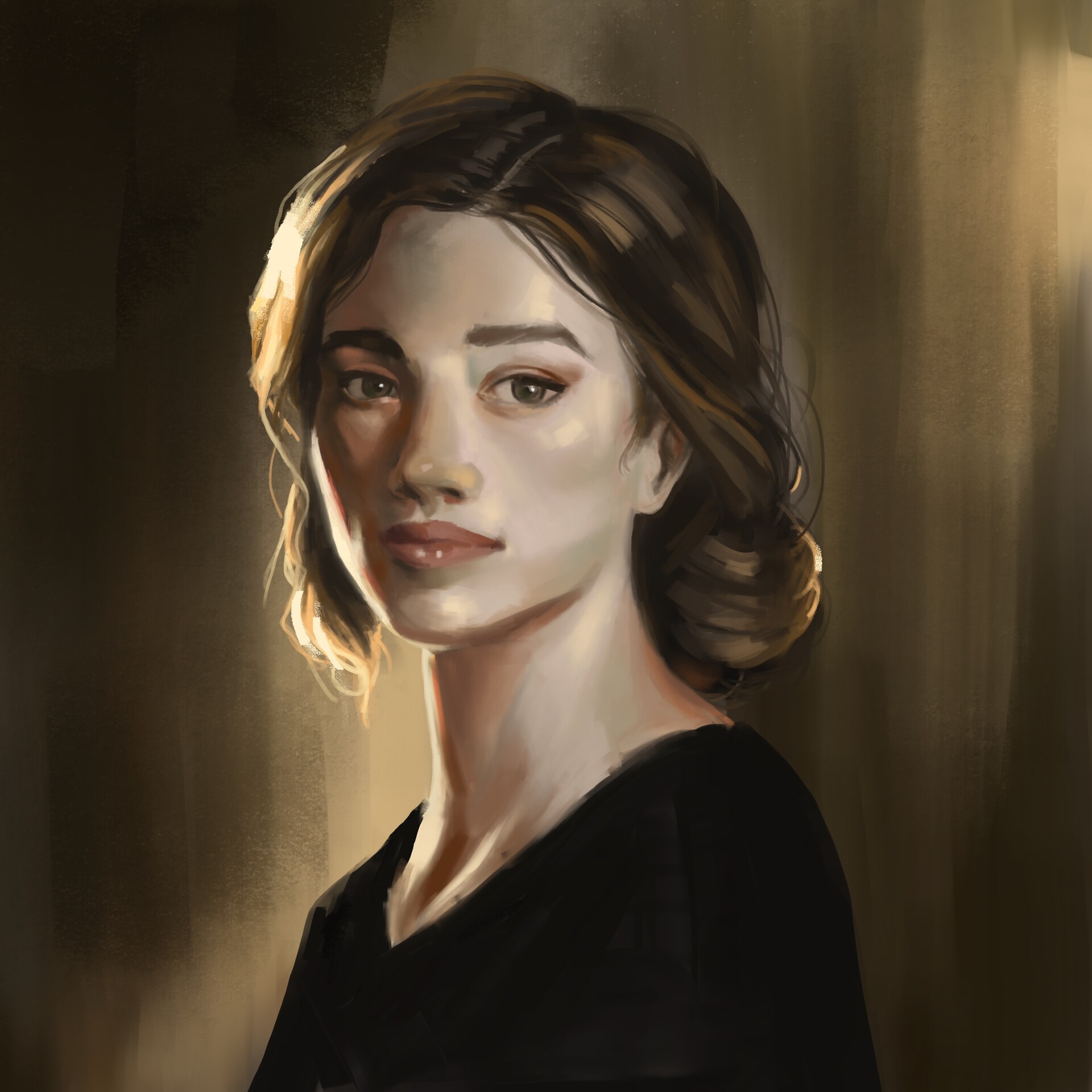 ArtStation - Digital Painting Practice - Portrait