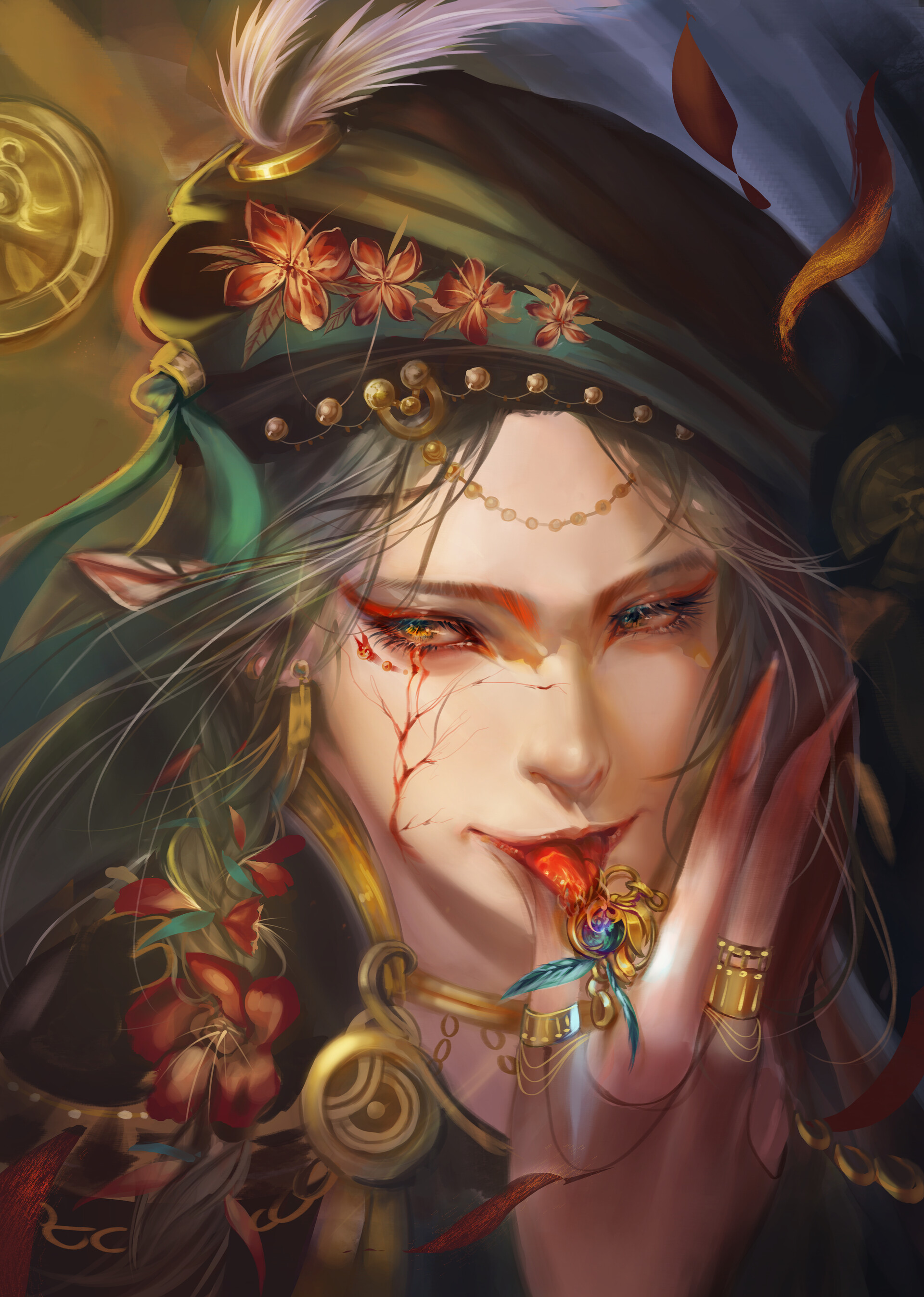 ArtStation - The Fallen Elve