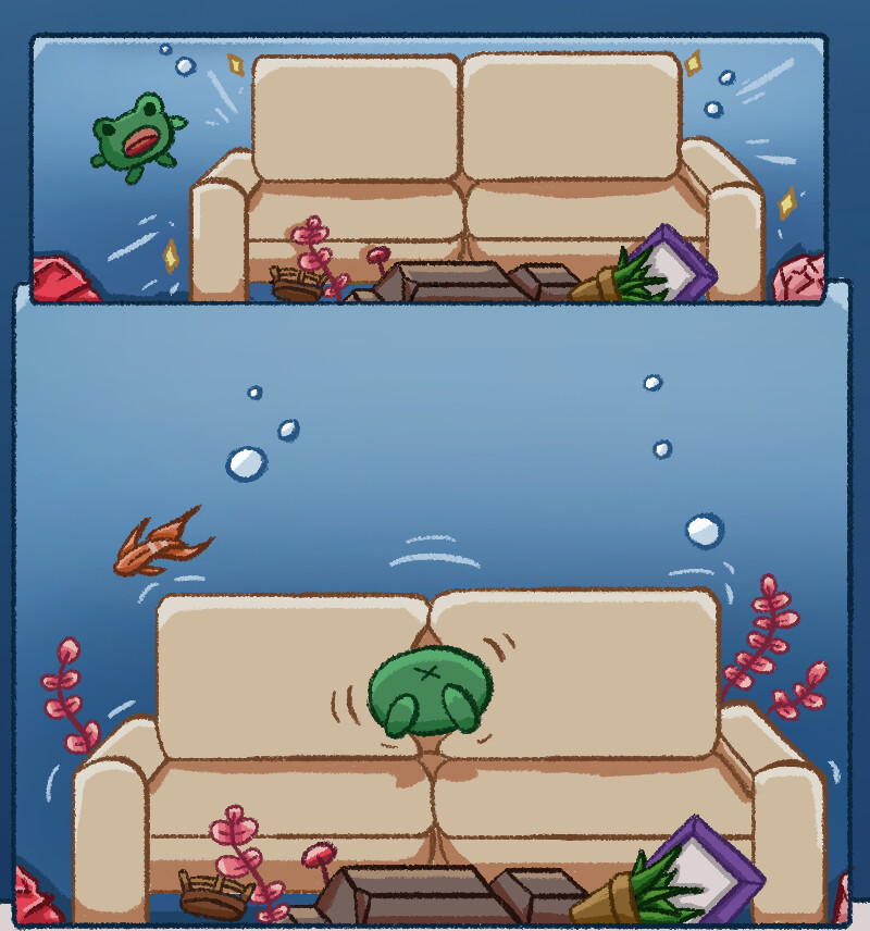 Nyan P - Comic: Froggie