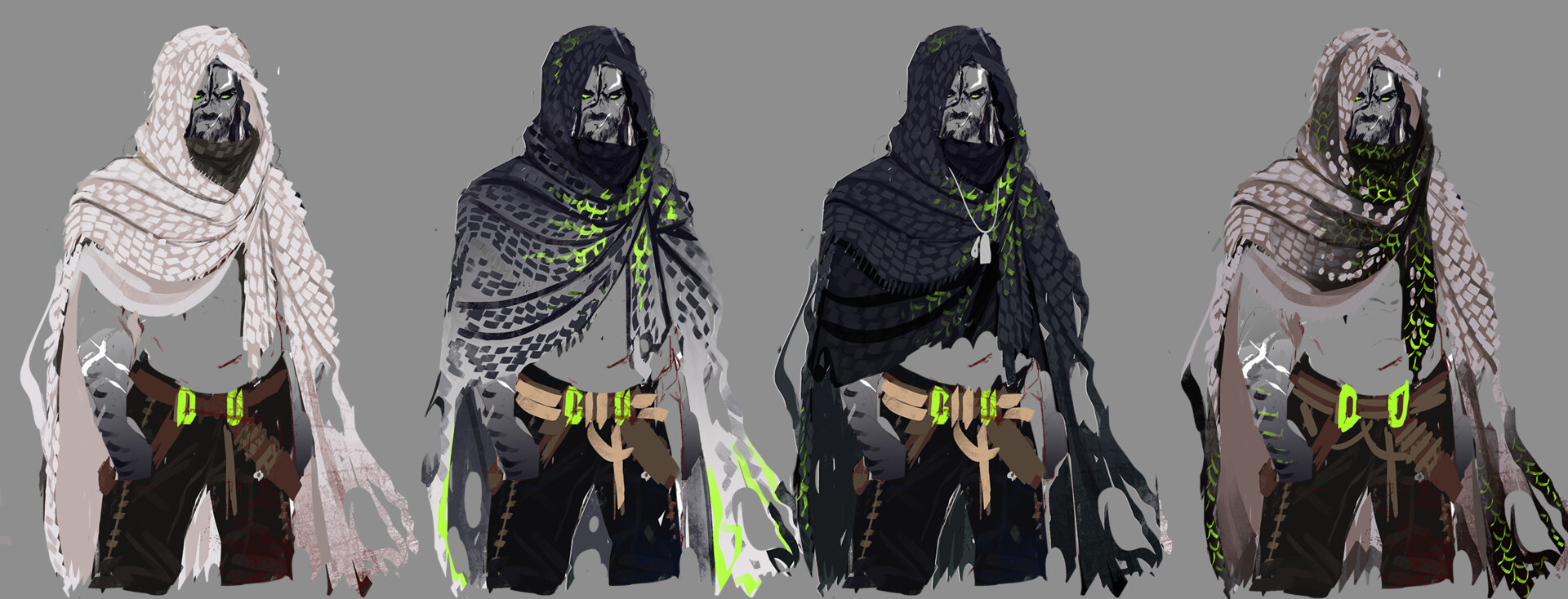 Caleb Borrego Díaz - Wanderer (Draconic Blood Sorcerer) Character Design