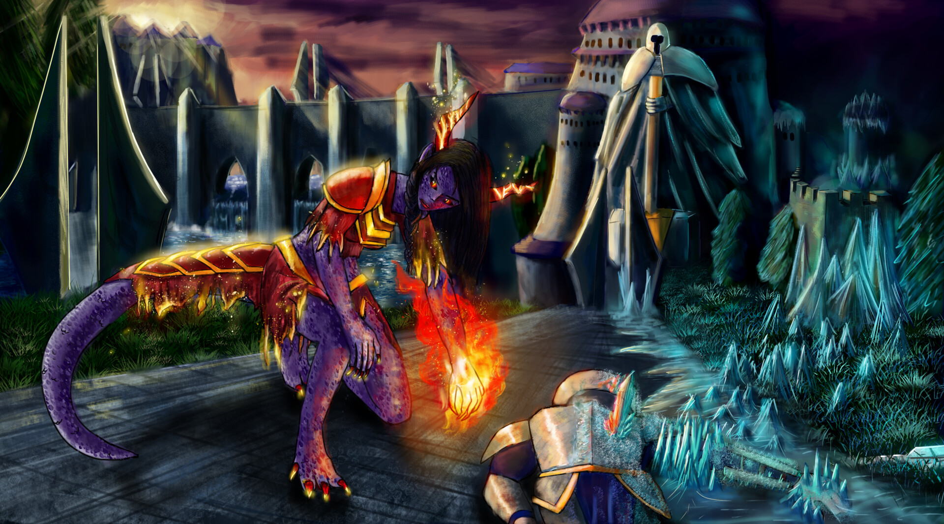 ArtStation - Shyvana - League of Legends