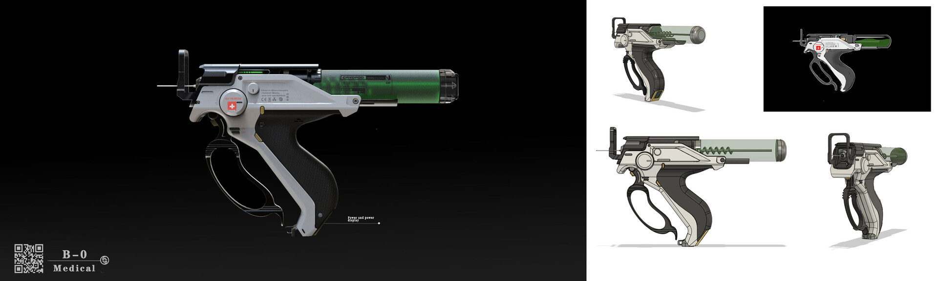 ArtStation - B-0Medical gun