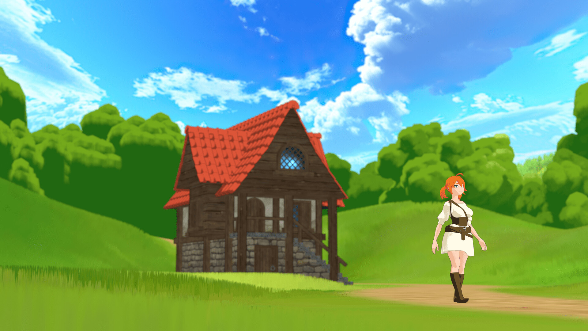 ArtStation - Cel Shaded Scene