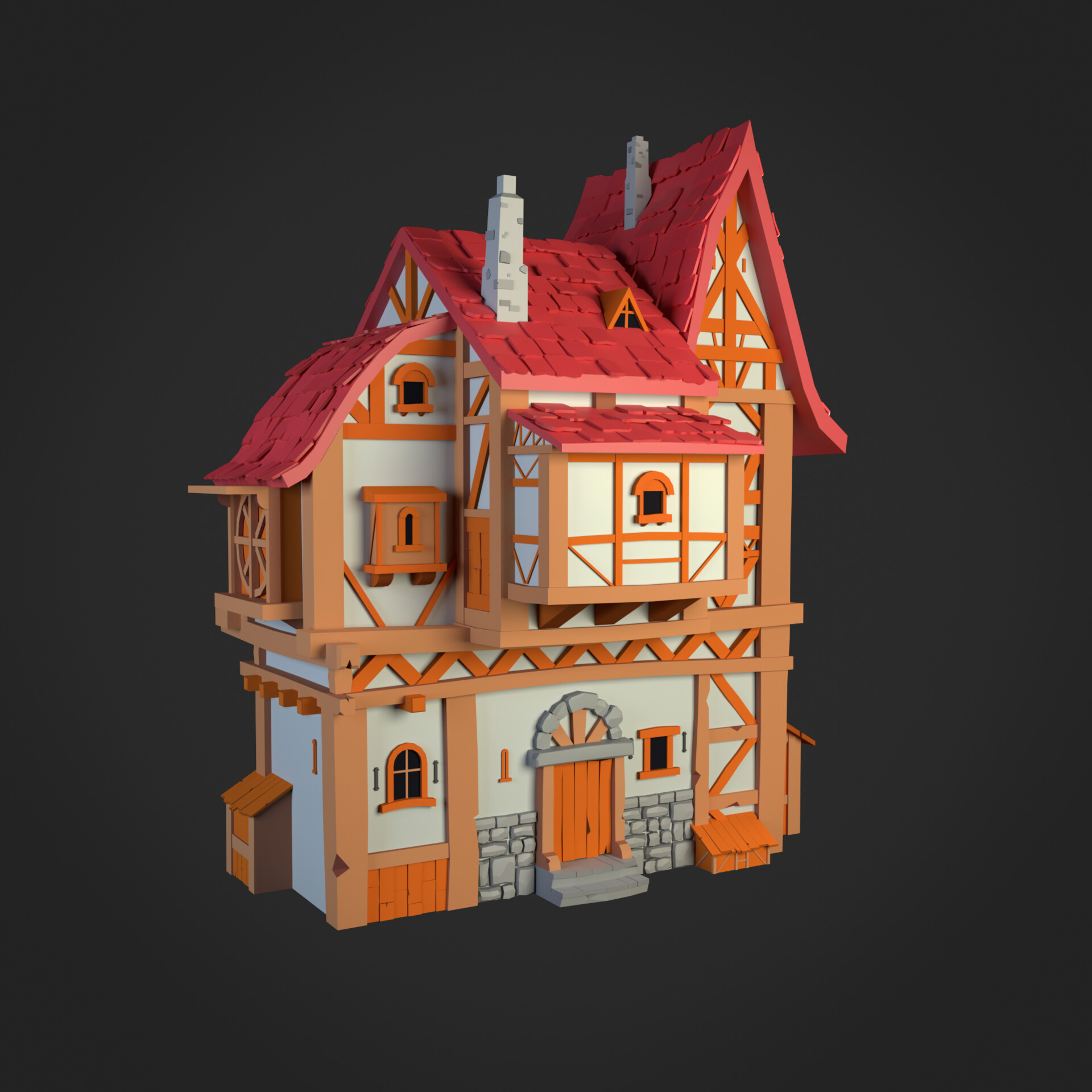 ArtStation - Stylized House