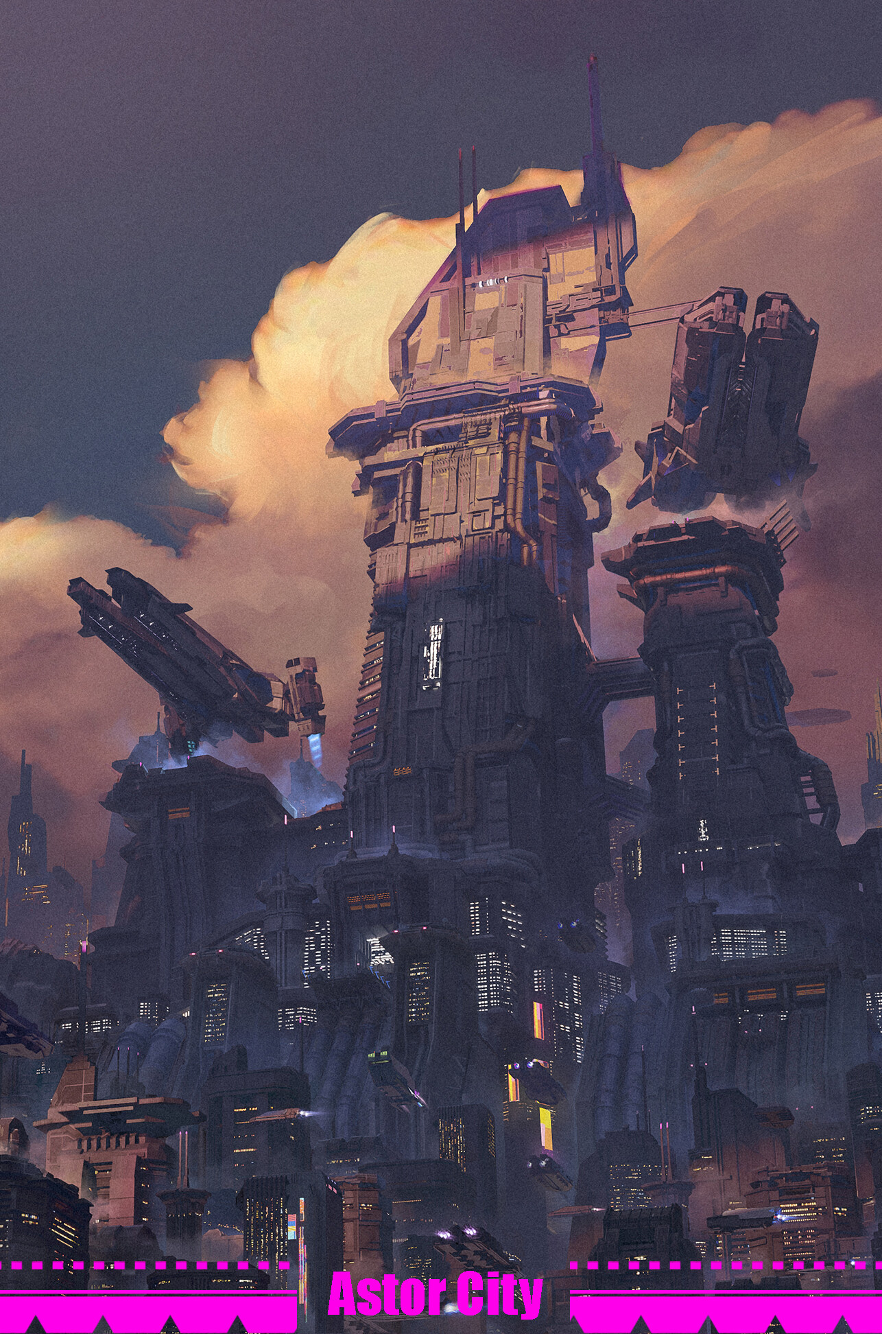 ArtStation - Astor City in2022