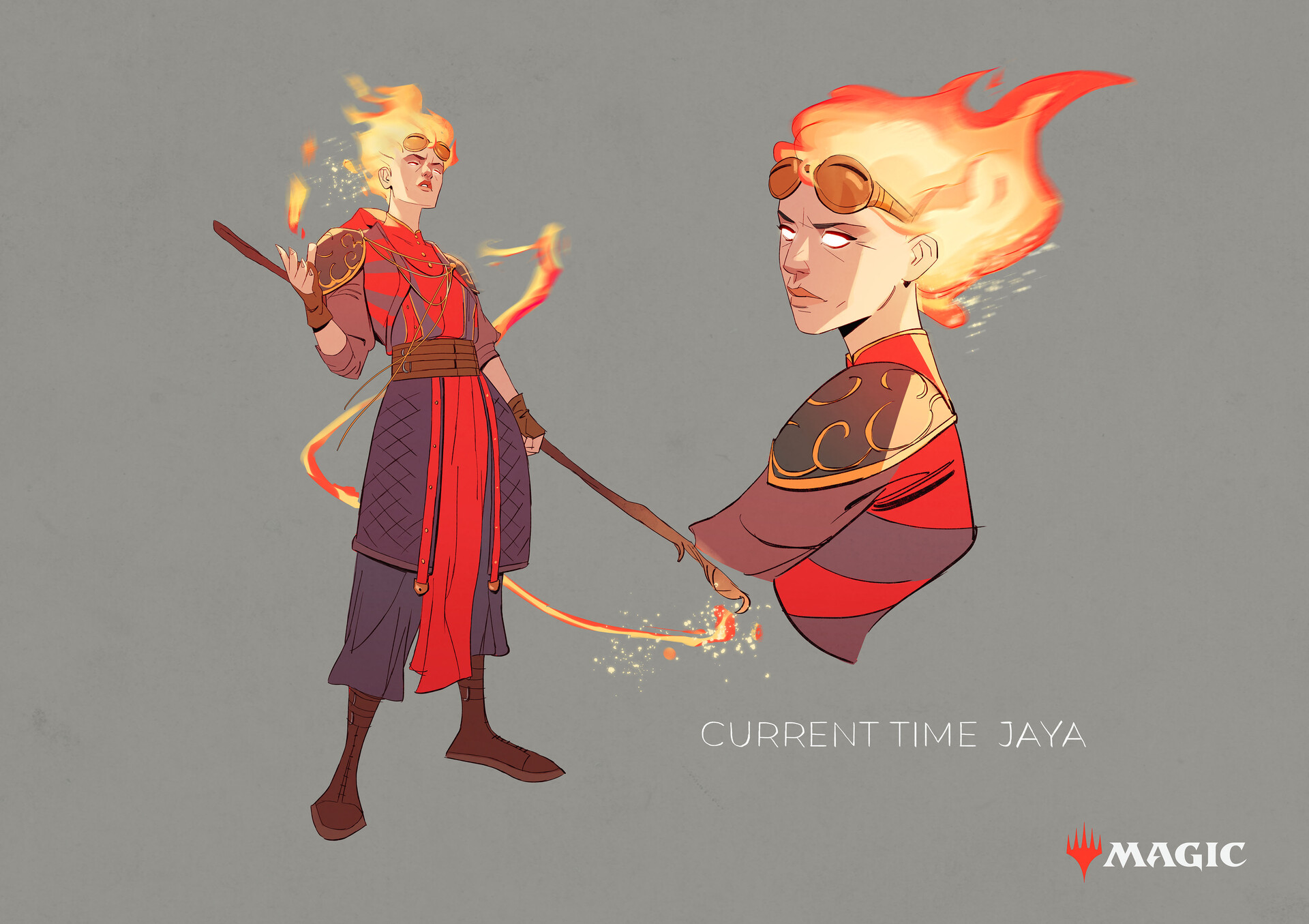 ArtStation - Jaya Ballard character design - Magic: The Gathering ...