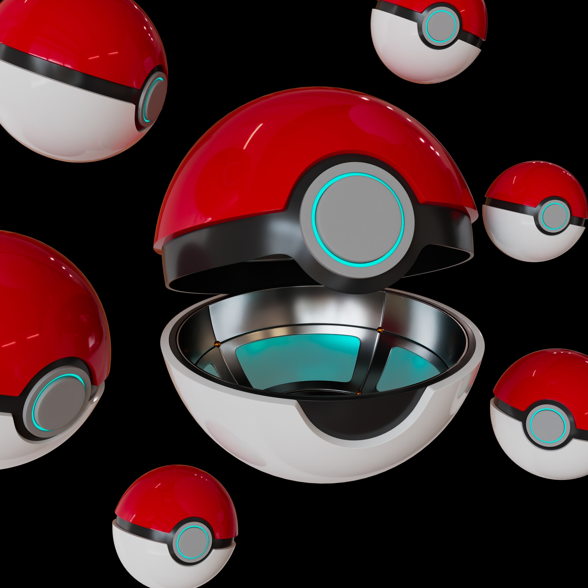 ArtStation - Pokémon Ball