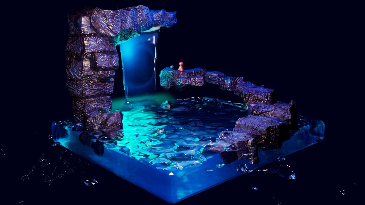 KimberlyPF - Azura Cave Model