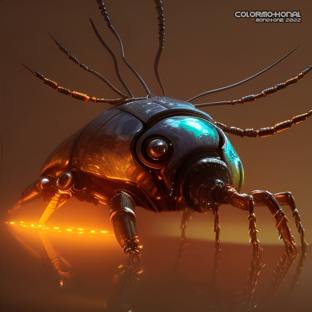 ArtStation - Nightcafe - Mechanic Bugs