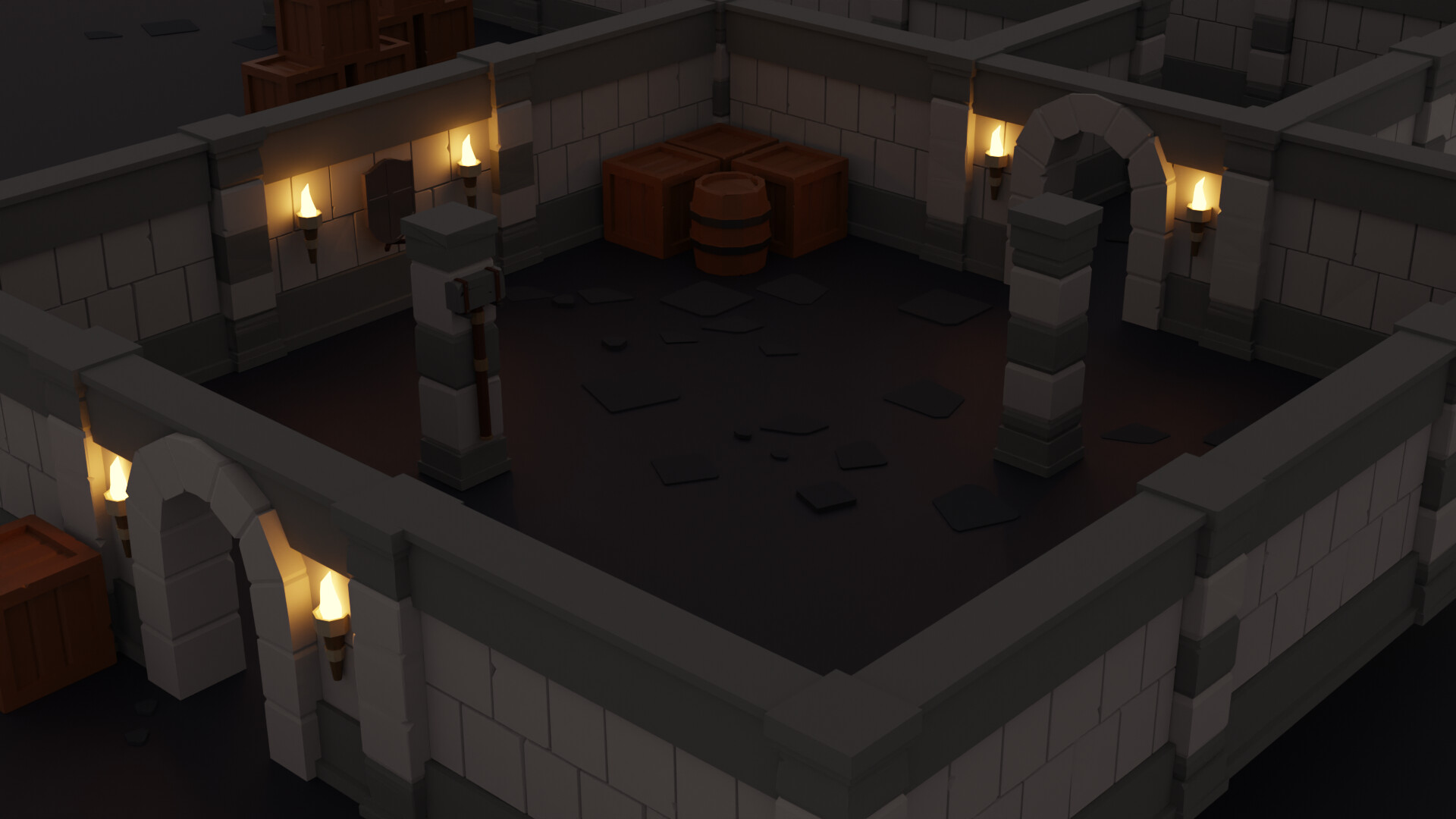 ArtStation - Flat Dungeon