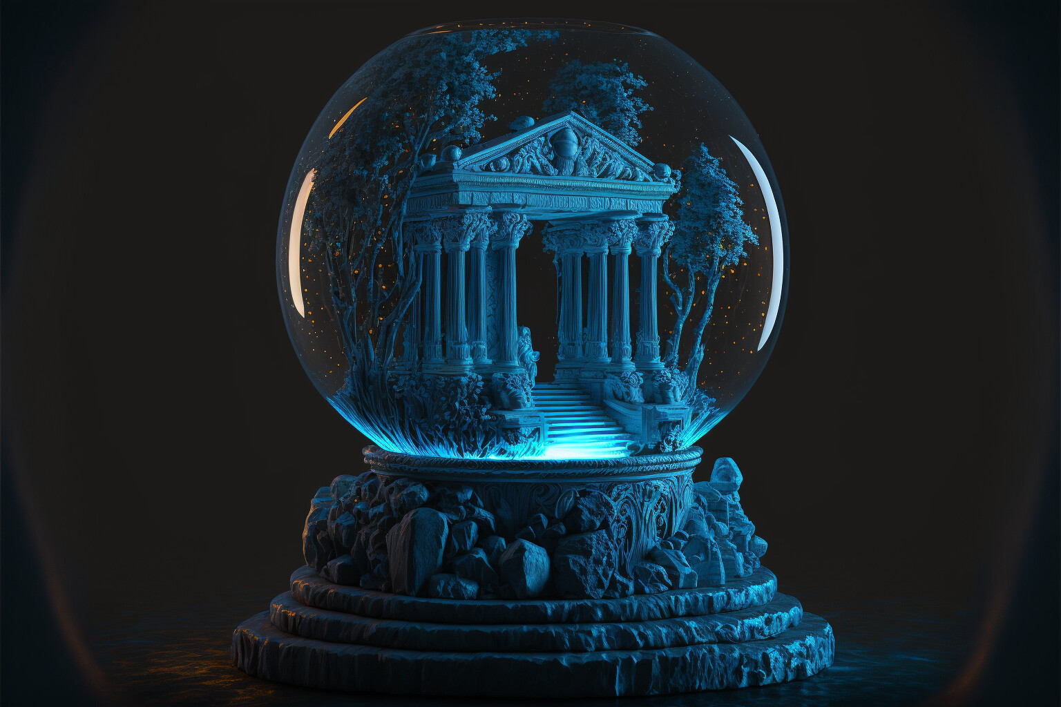 ArtStation - greek crystal ball