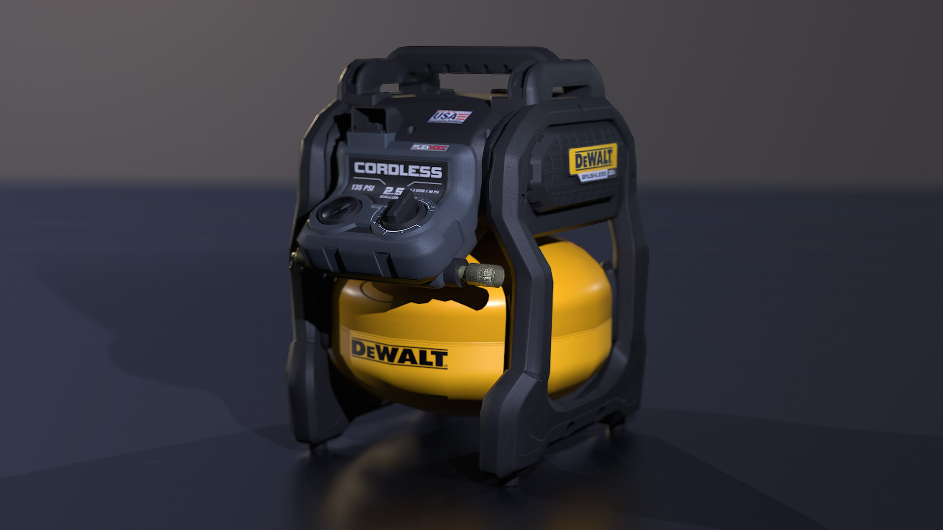 ArtStation - Practice: Air compressor