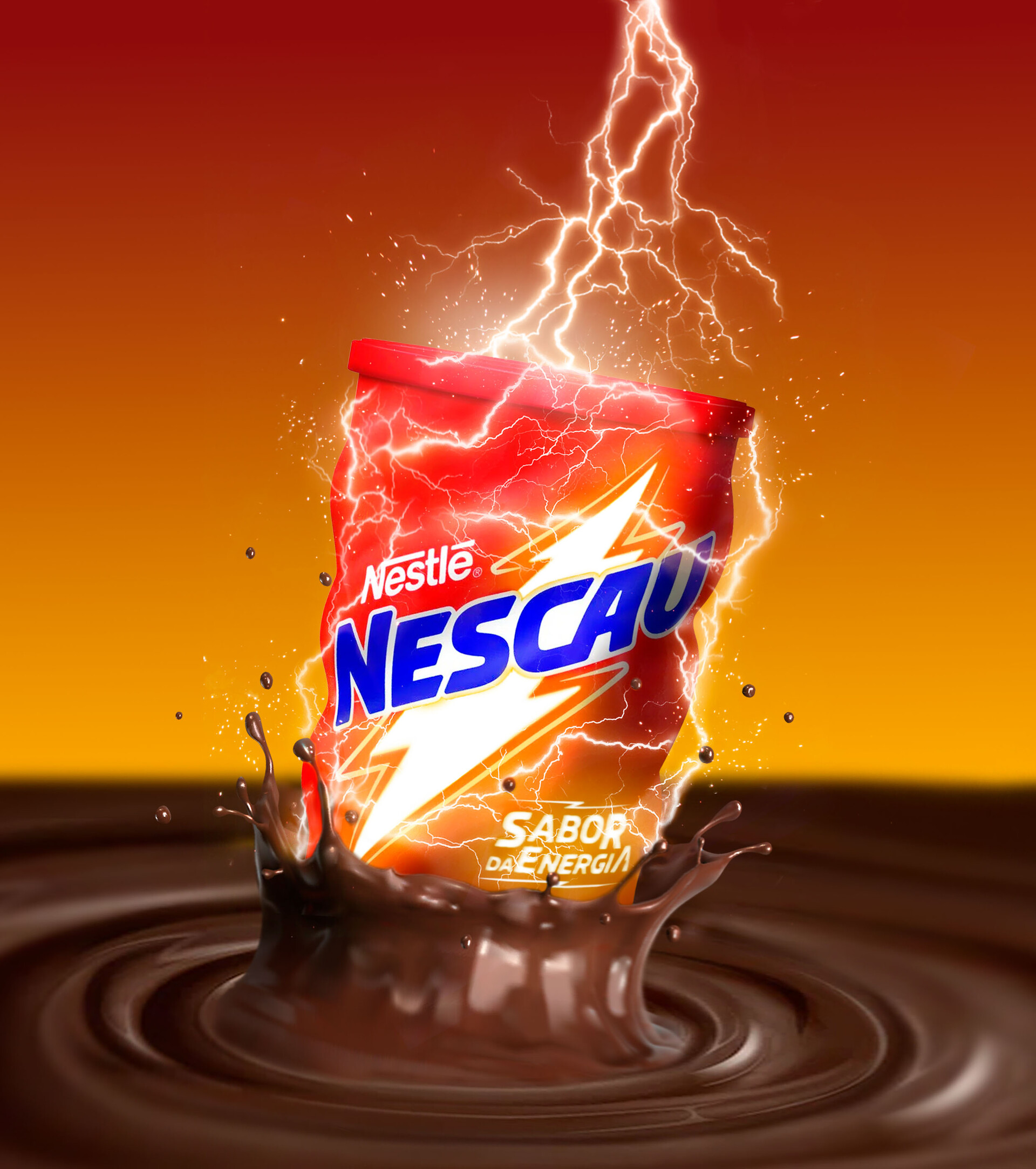 ArtStation - Nescau Propaganda- Arte Conceitual