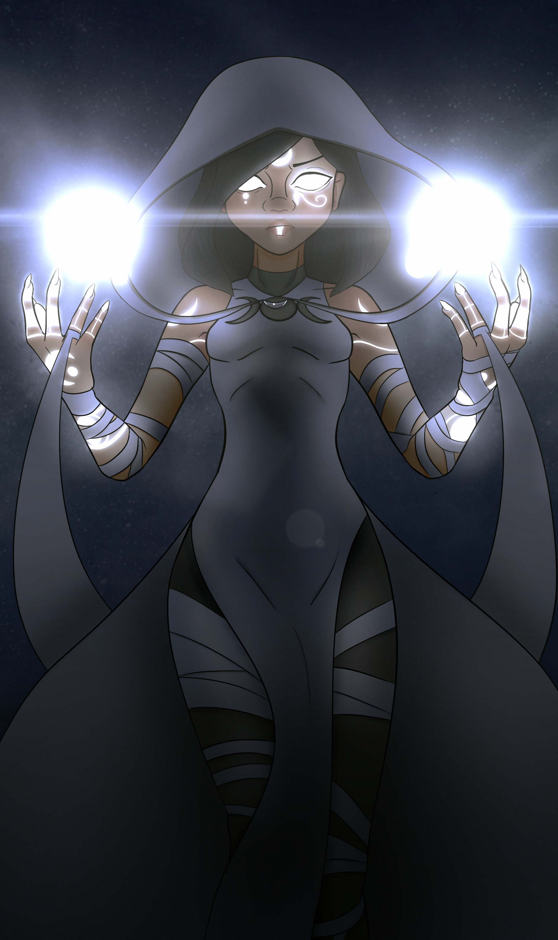 ArtStation - Blessing of the Moon + Character Design Process