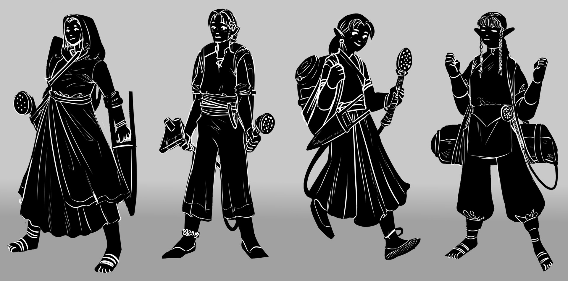 Laura Bibby - Character Concept Art - Main Character