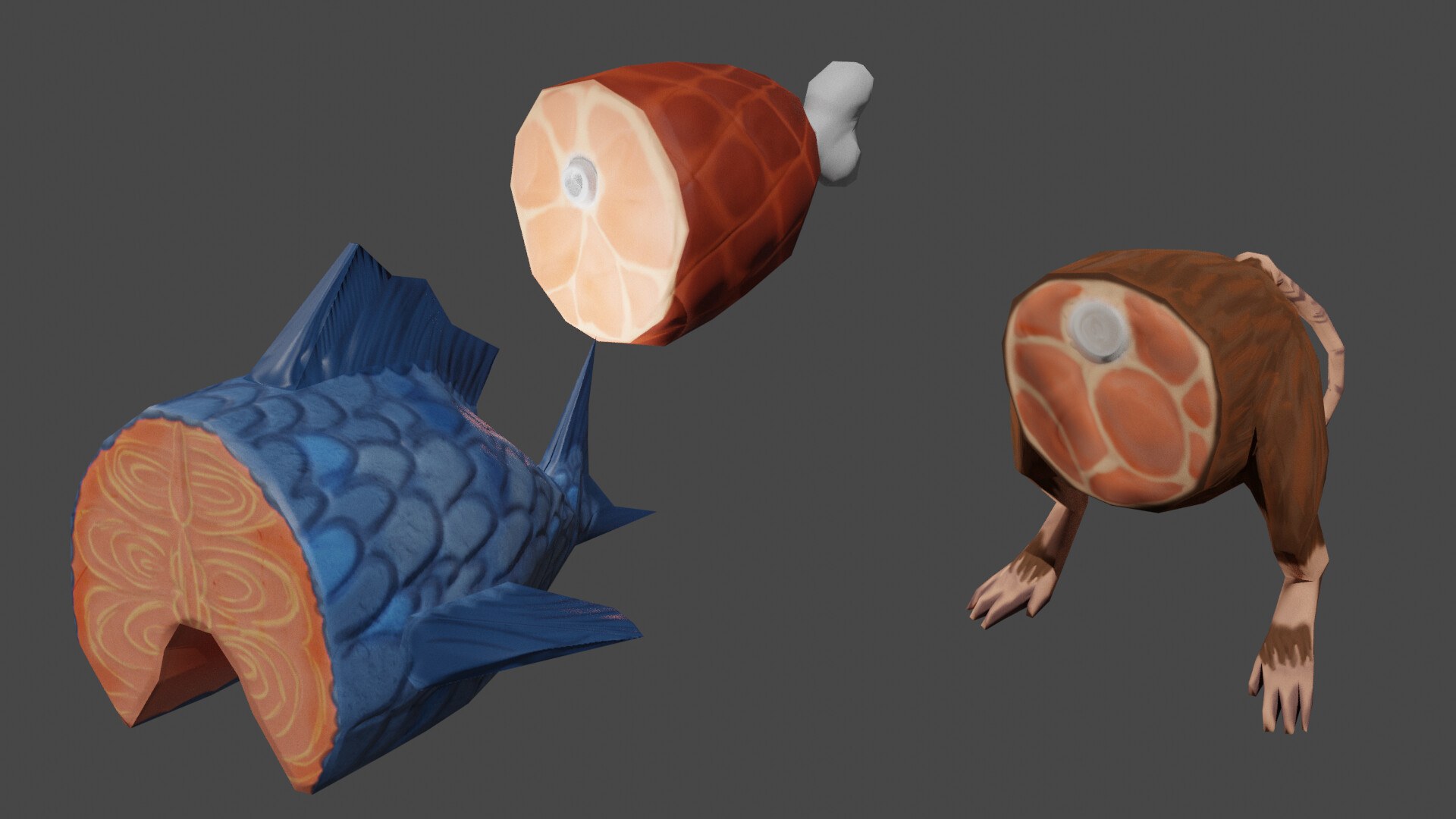 ArtStation - Chunky Food Sculpting