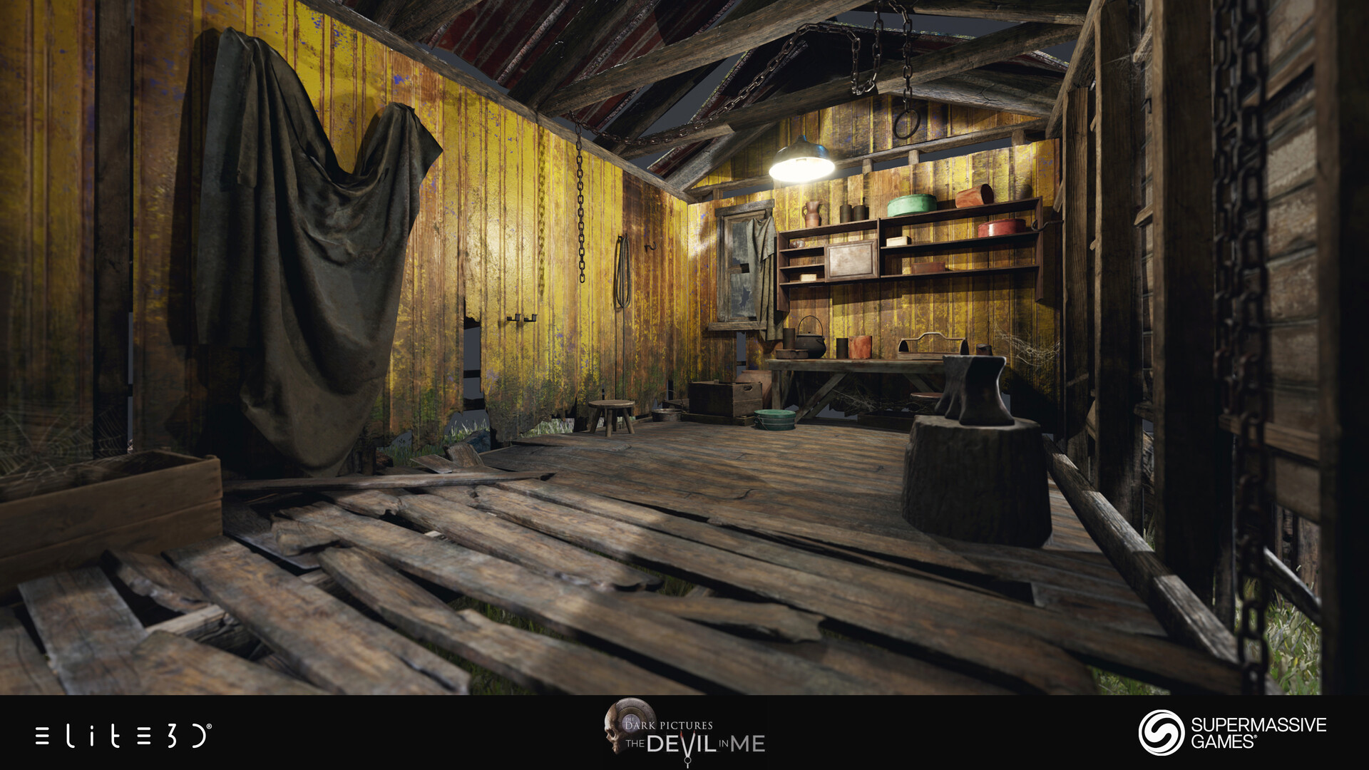 Sergey Isaev - The Dark Pictures Anthology: The Devil In Me - Woodshed