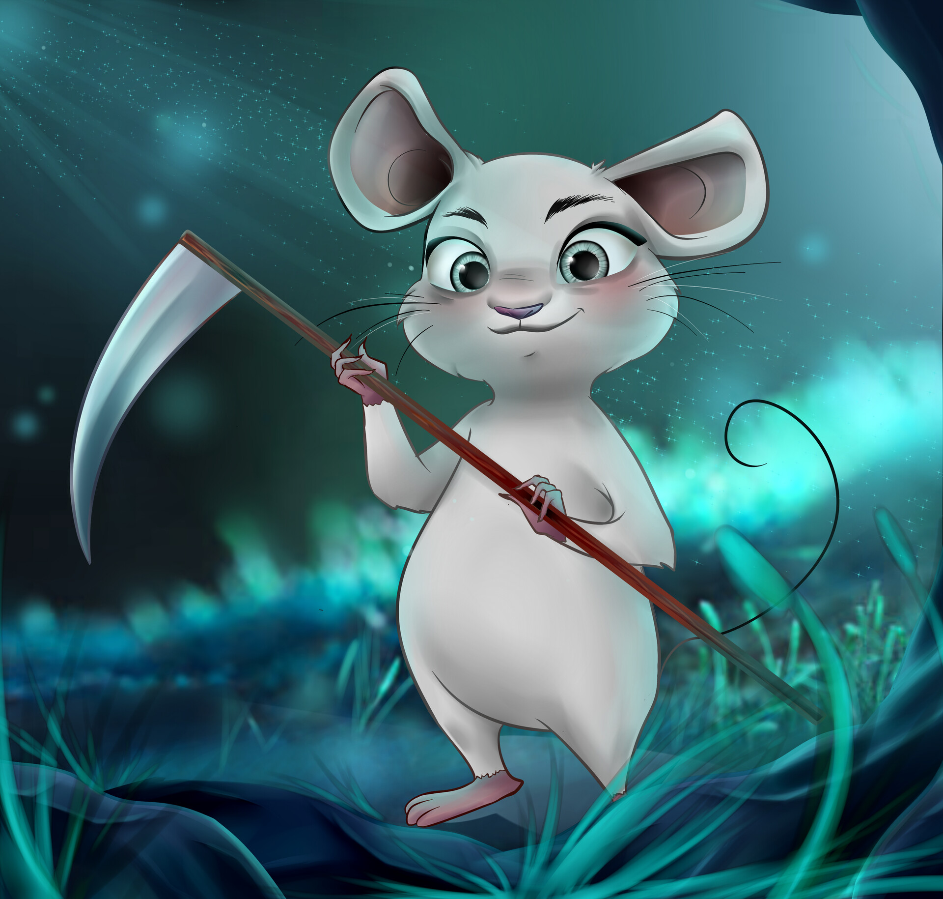 ArtStation - Mouseona Commission