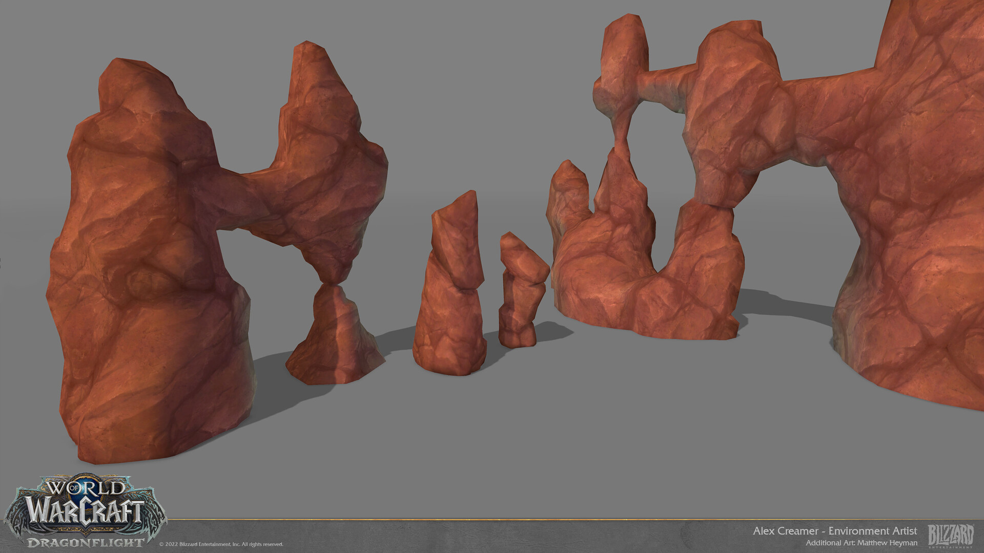 Alex Creamer - World of Warcraft: Dragonflight Environment Art Assets Alex Creamer - World of Warcraft: Dragonflight Environment Art Assets