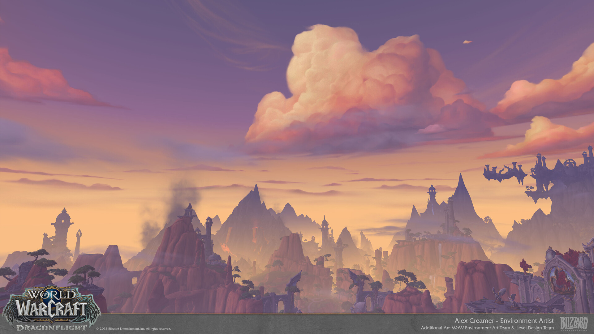 Alex Creamer - World of Warcraft: Dragonflight Waking Shores Skybox Alex Creamer - World of Warcraft: Dragonflight Waking Shores Skybox